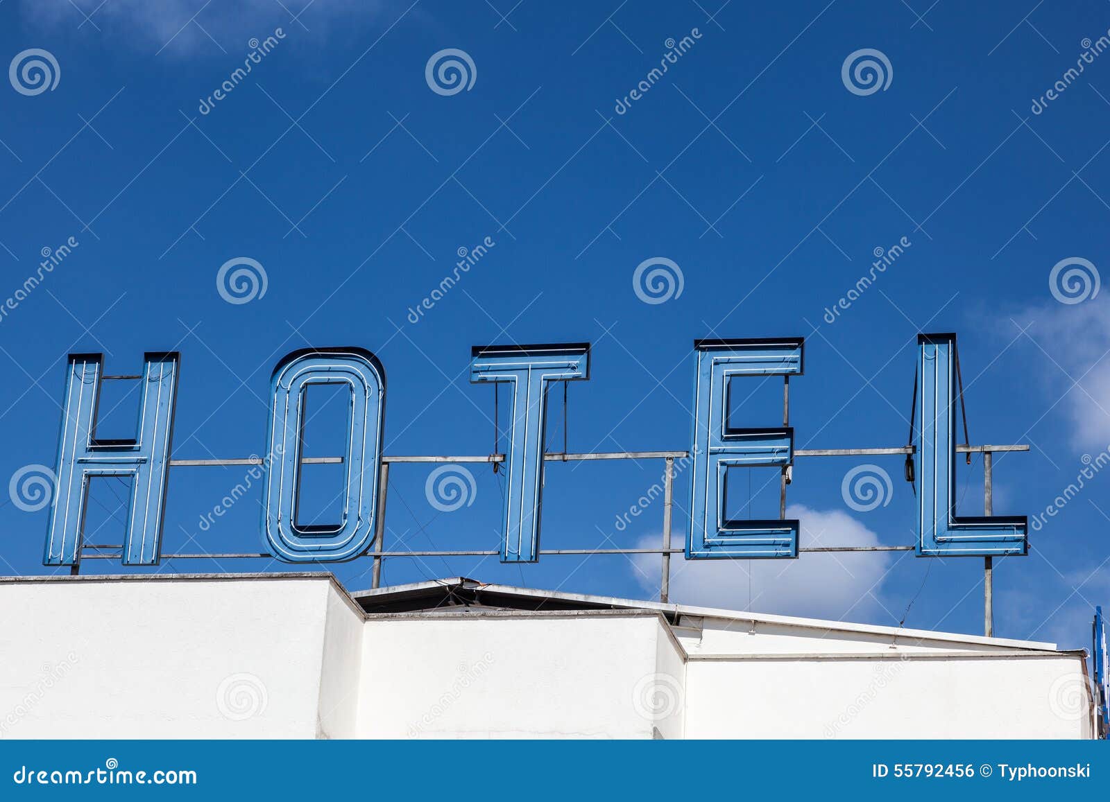 Hotel sign stock photo. Image of sign, hotel, travel - 55792456