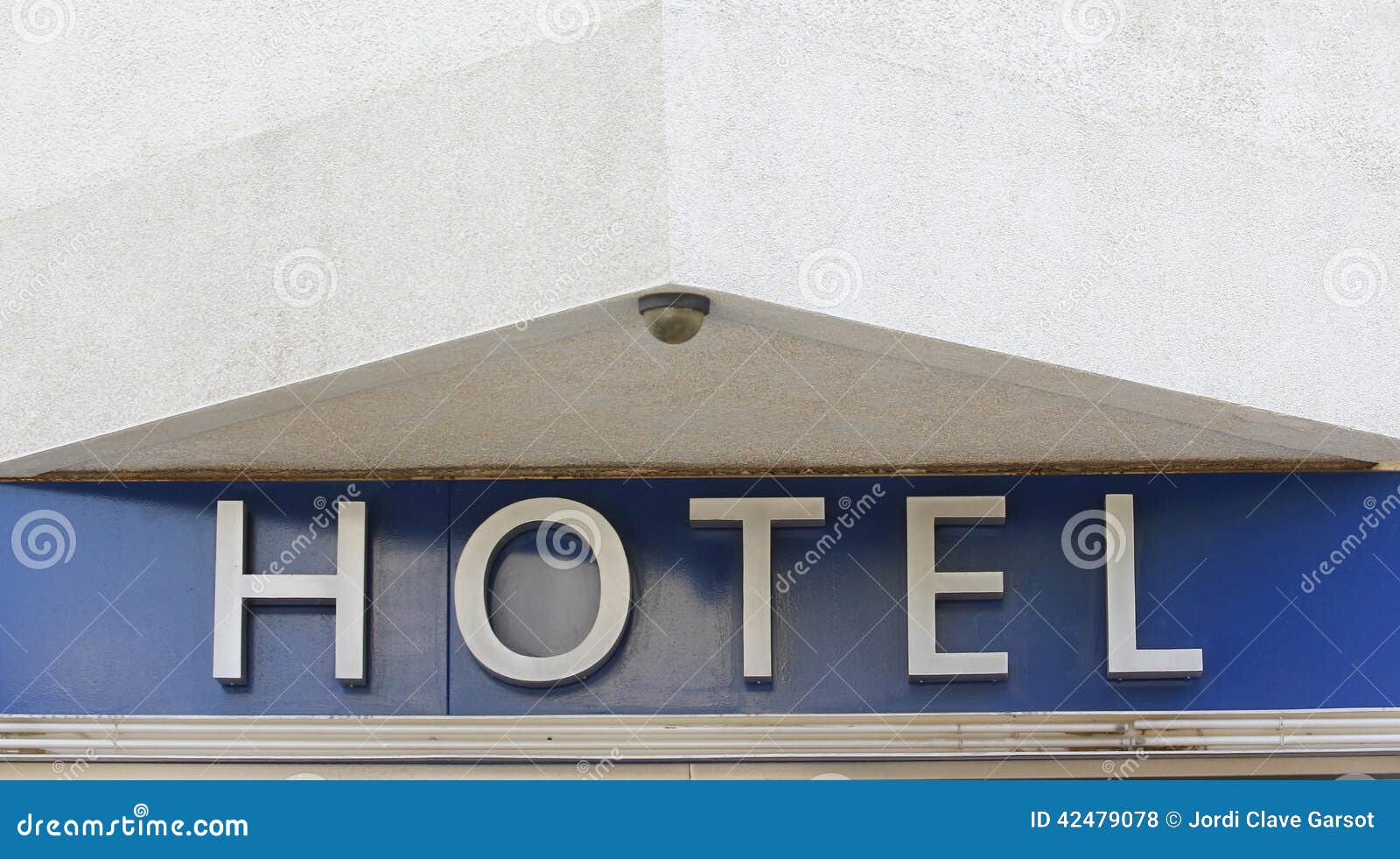 Hotel sign stock photo. Image of exterior, facade, signs - 42479078