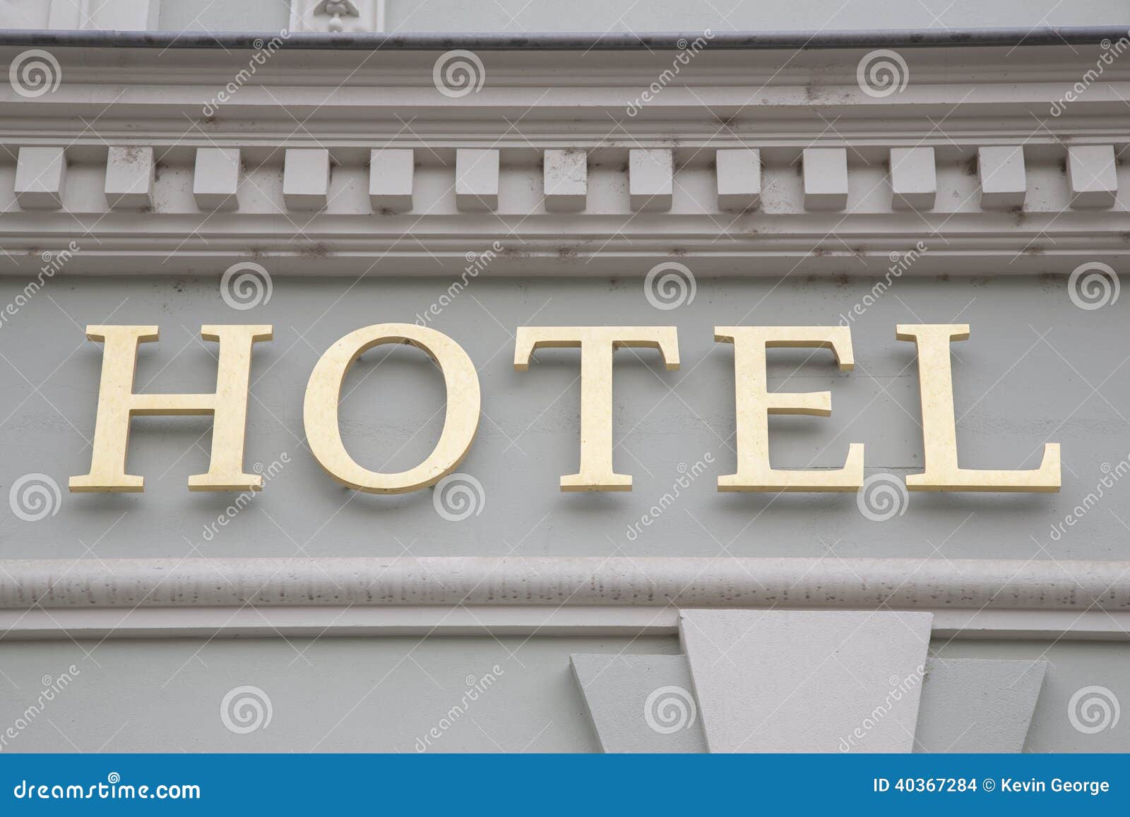 Hotel Sign stock photo. Image of hotel, holiday, wall - 40367284