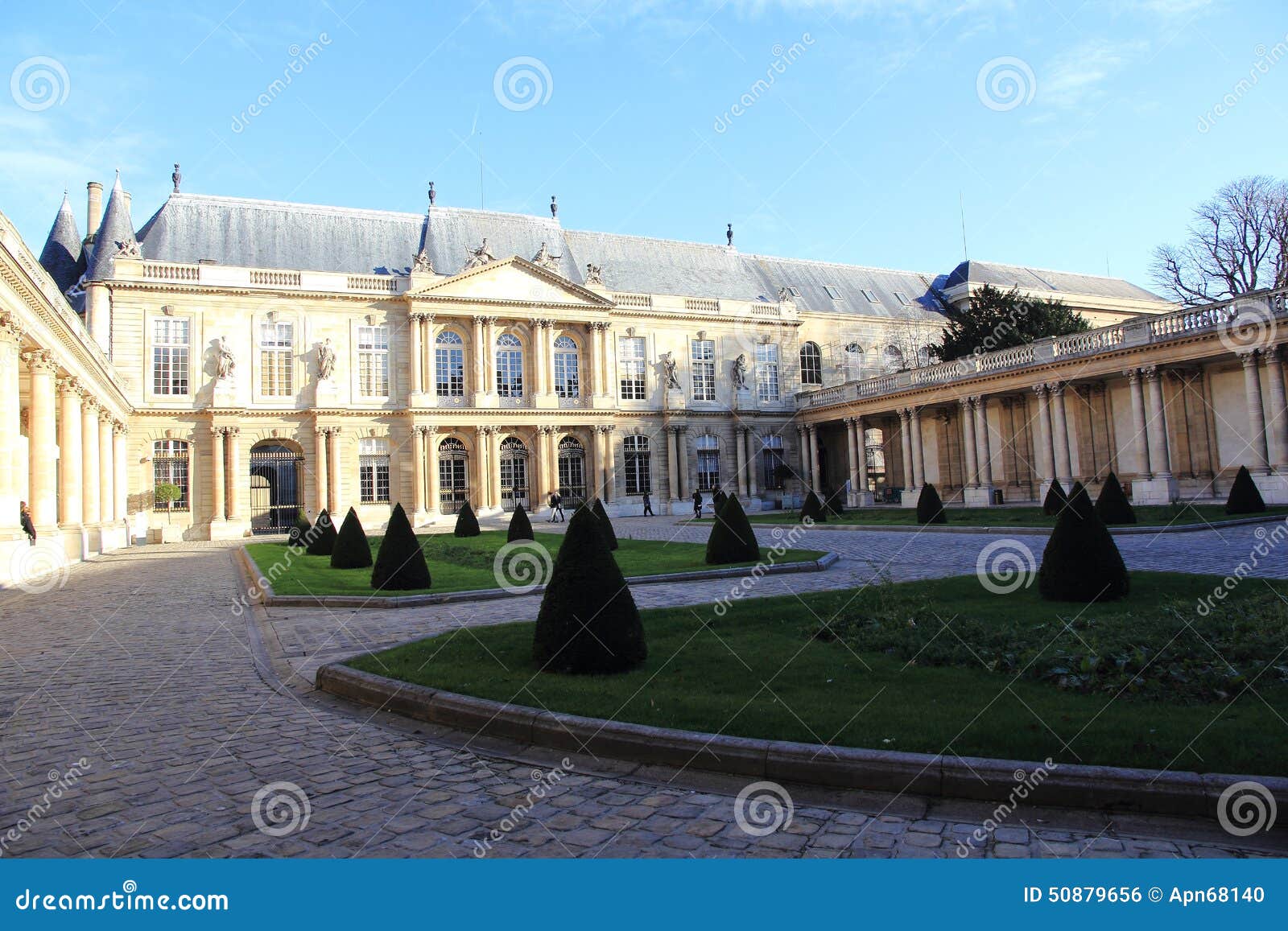 Hotel of Soubise in Paris stock photo. Image of heritage - 50879656