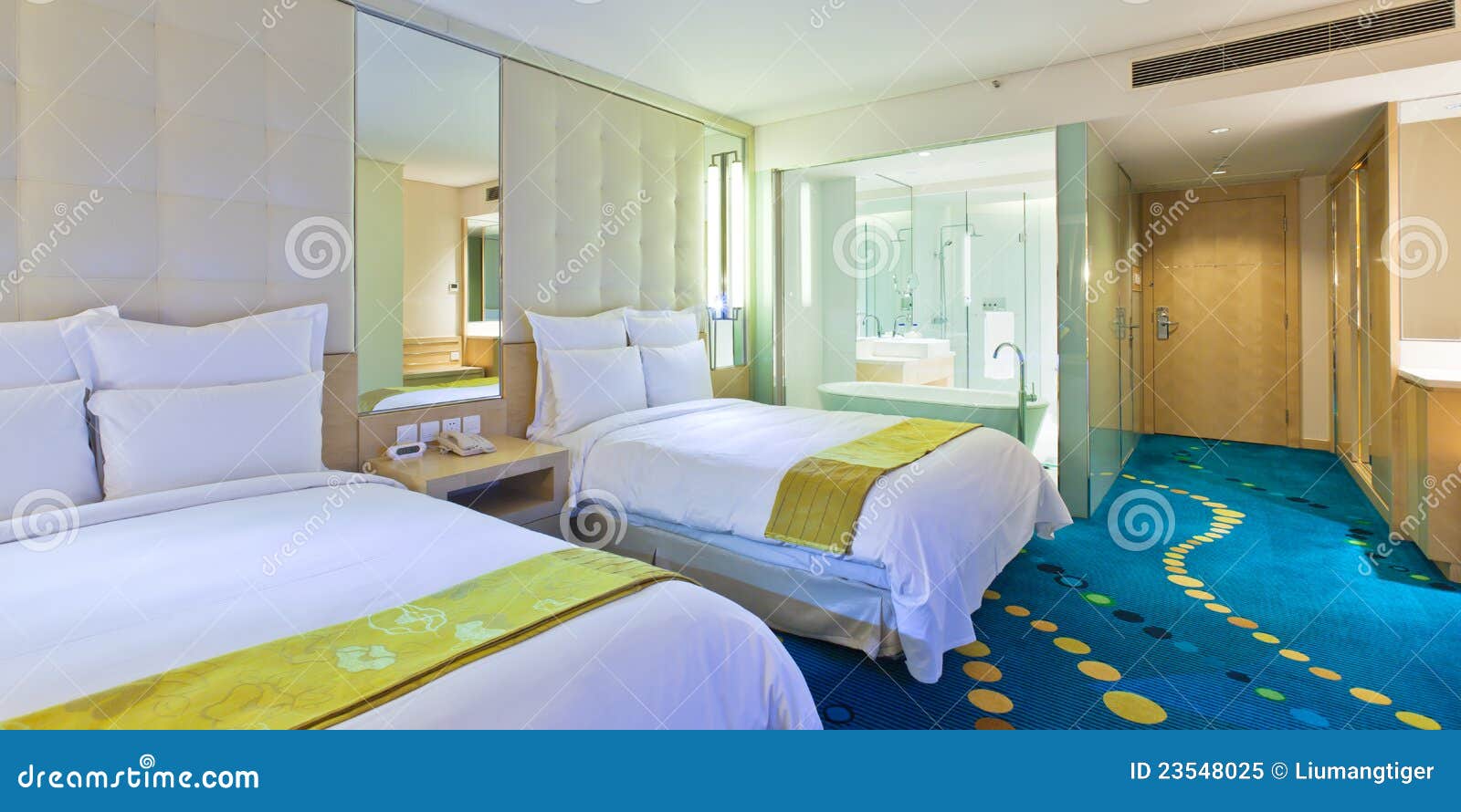 Hotel standard room 2 stock image. Image of care, architecture - 23548025