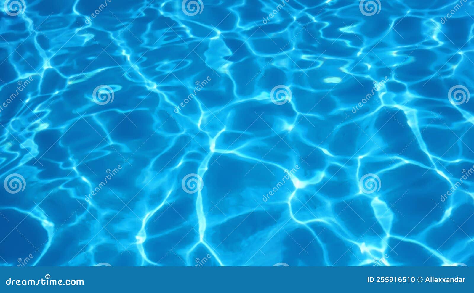 Hotel Swimming Pool Water Sun Reflection Background Stock Photo - Image ...