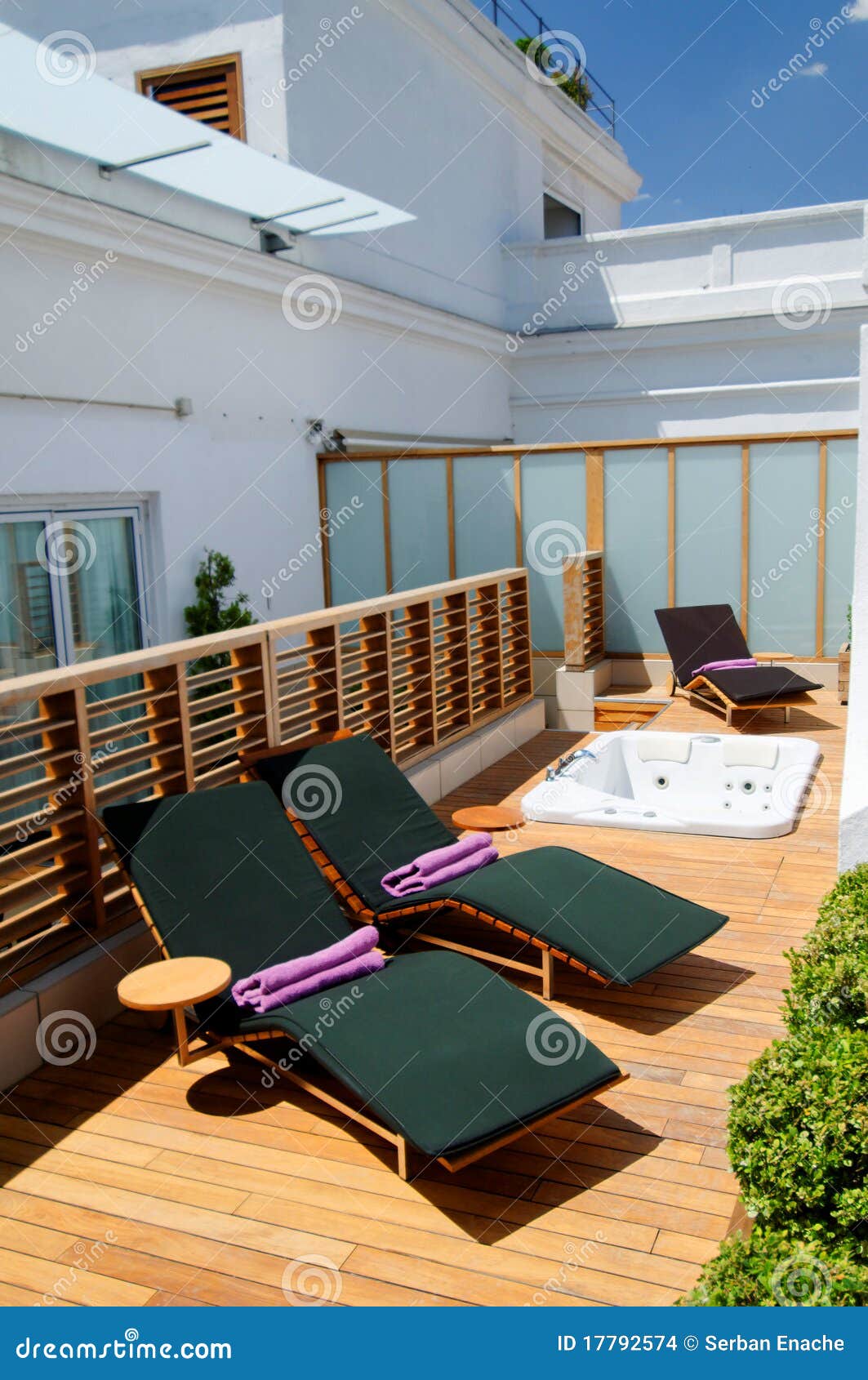 Hotel Terrace Lounge stock photo. Image of screened, relaxation - 17792574