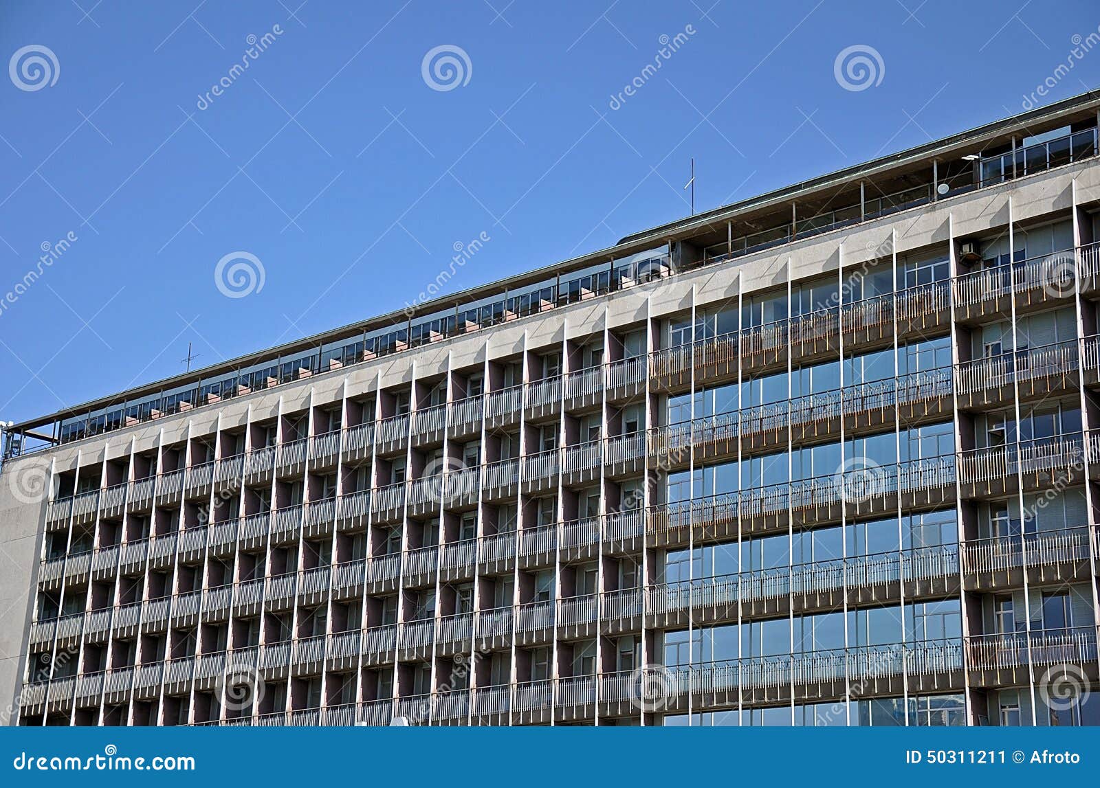 Hotel windows stock image. Image of window, surface, belgrade - 50311211