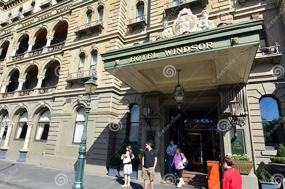Hotel Windsor - Melbourne fotografía editorial. Imagen de famoso - 40310897