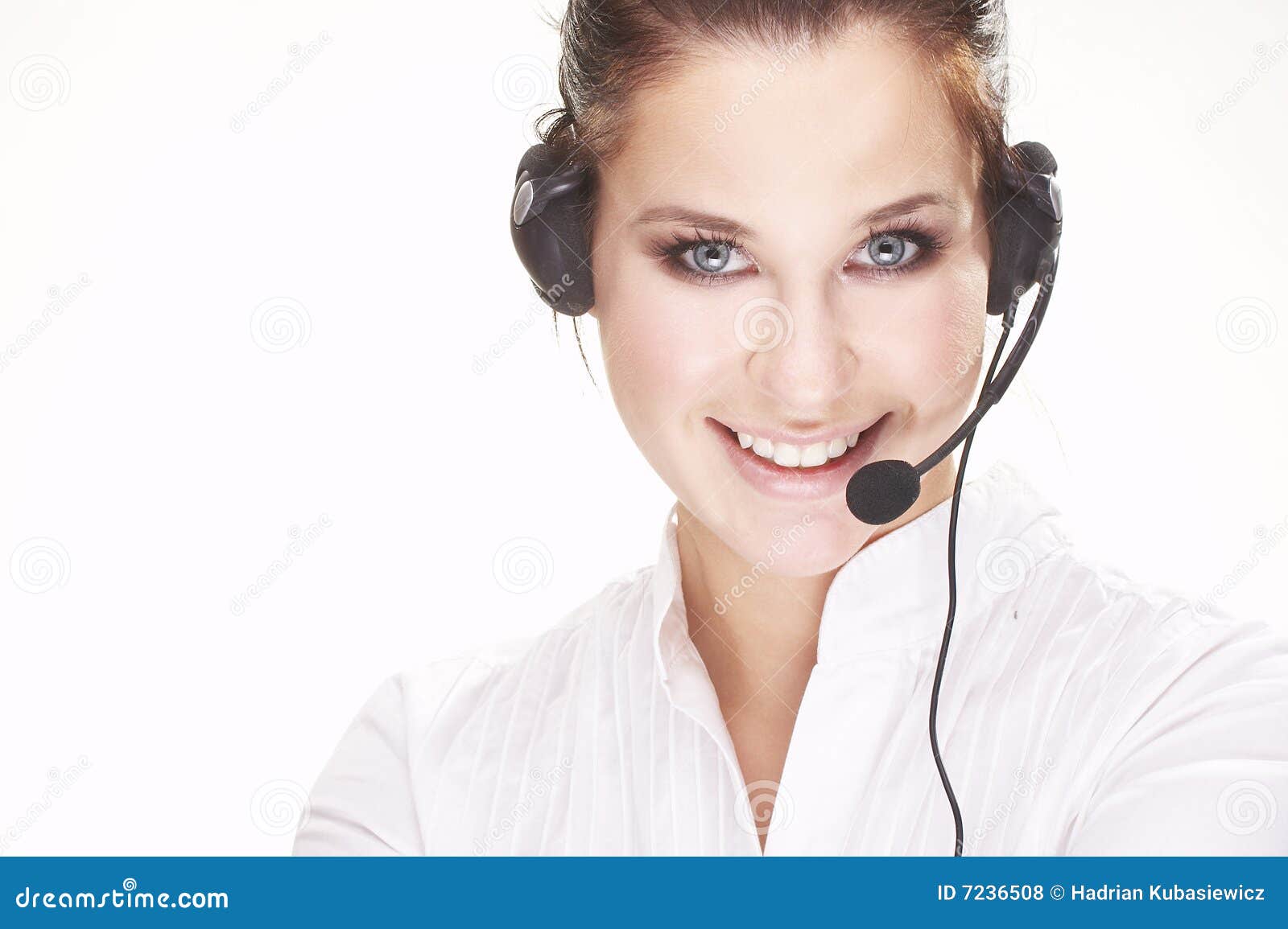 Hotline operator stock photo. Image of consultant, helpline - 7236508