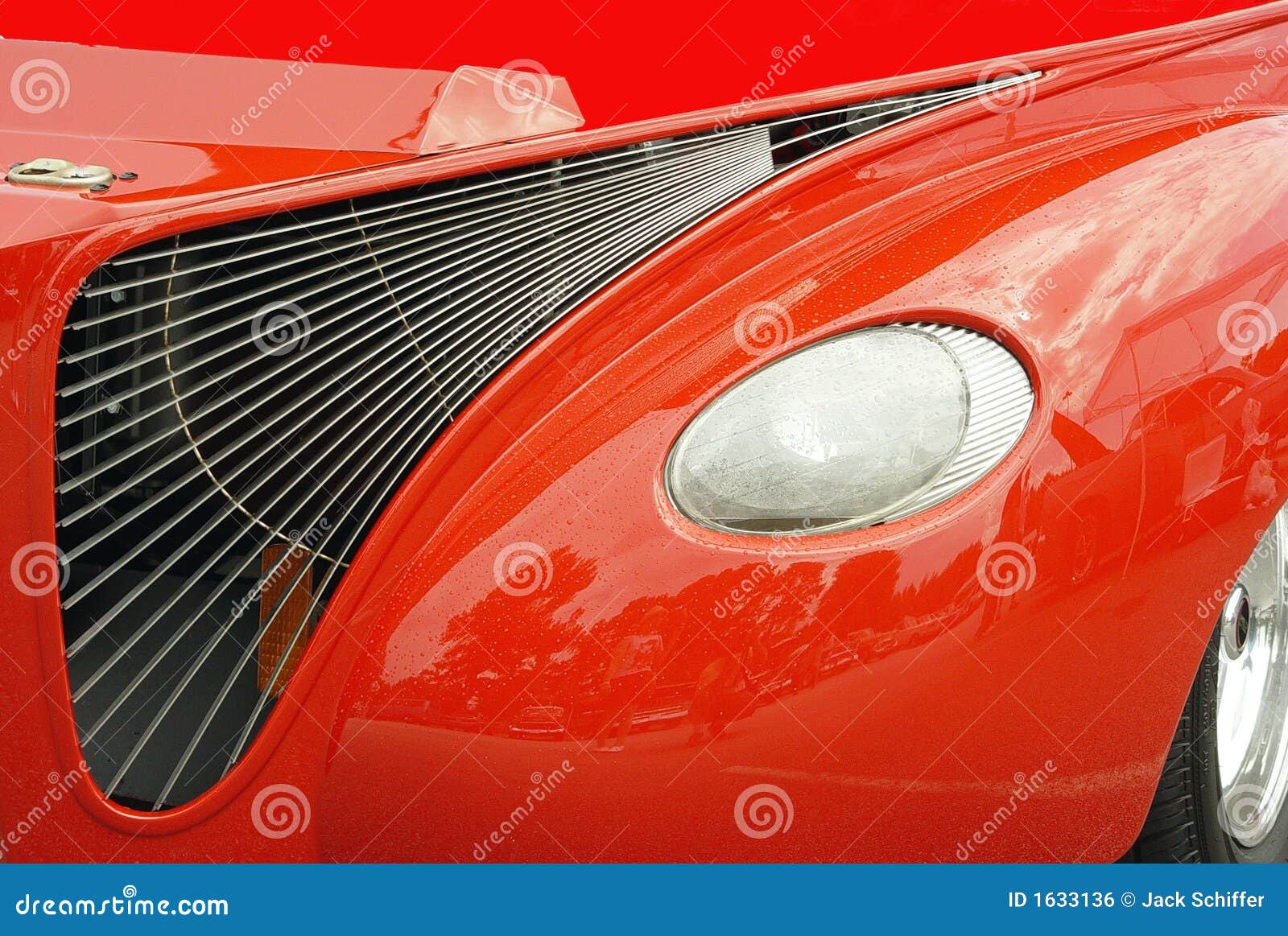 Hotrod Grill stock photo. Image of show, retro, vintage - 1633136