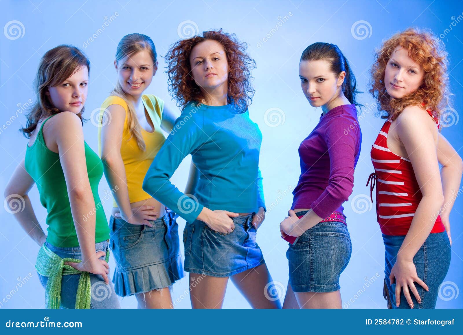 Hotties stock photo. Image of happy, beautiful, fashion - 2584782