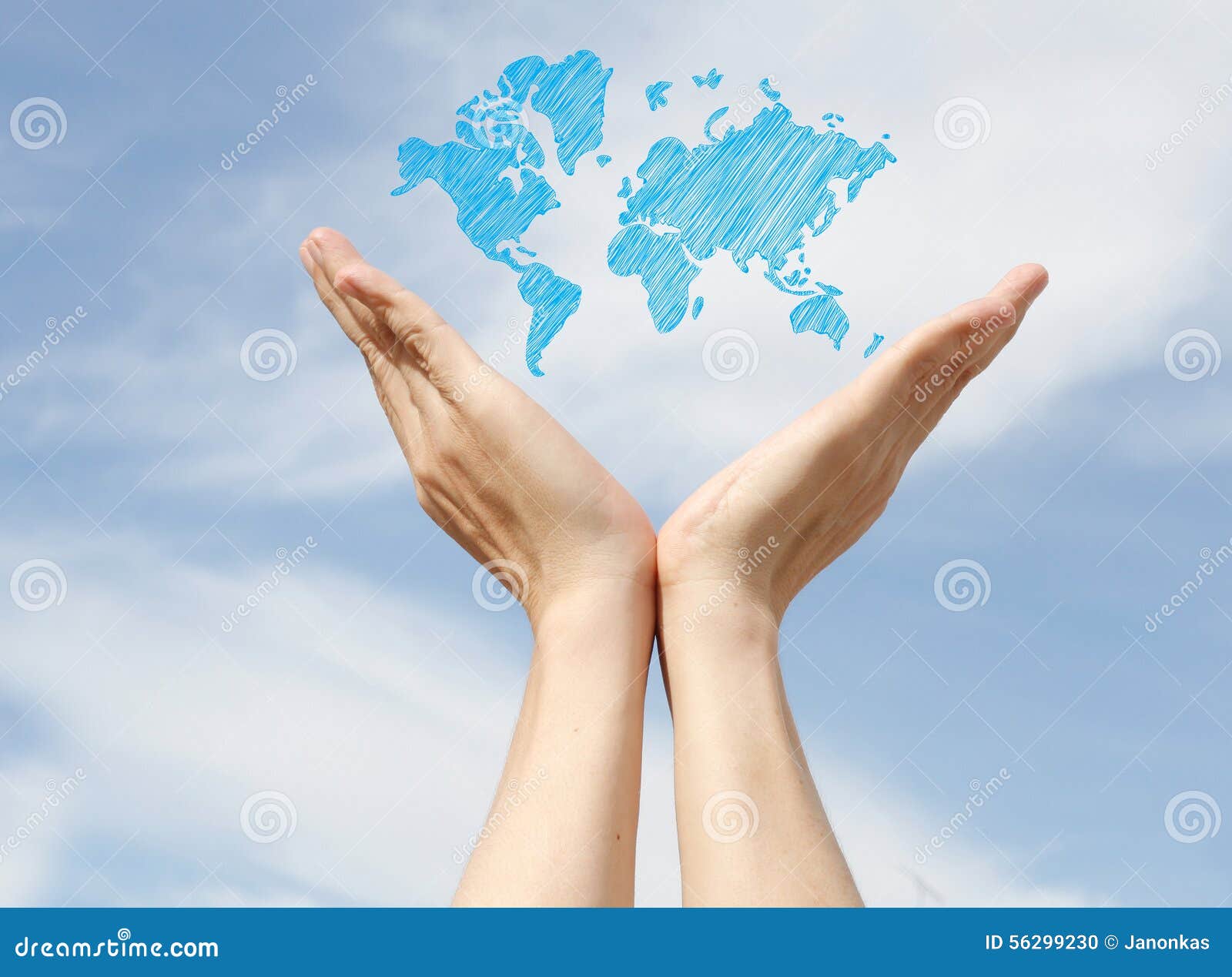 Houd van de Aarde stock foto. Image of hulp, handen, bedrijf - 56299230