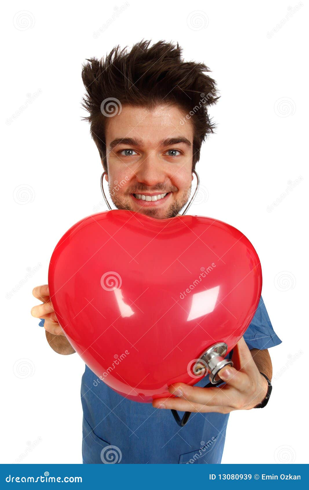 Houd van uw hart stock afbeelding. Image of verrichting - 13080939