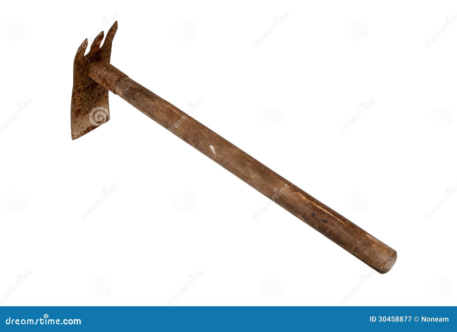 Houe antique image stock. Image du étage, antique, houe - 30458877