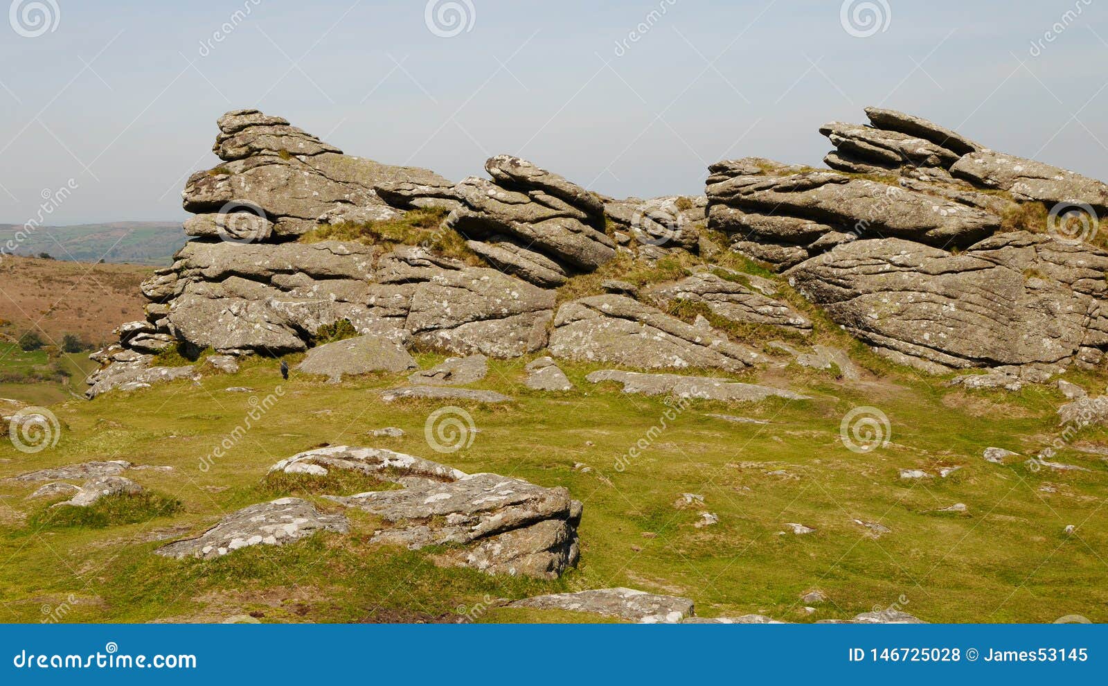 Hound Tor Rocks stock photo. Image of hound, national - 146725028