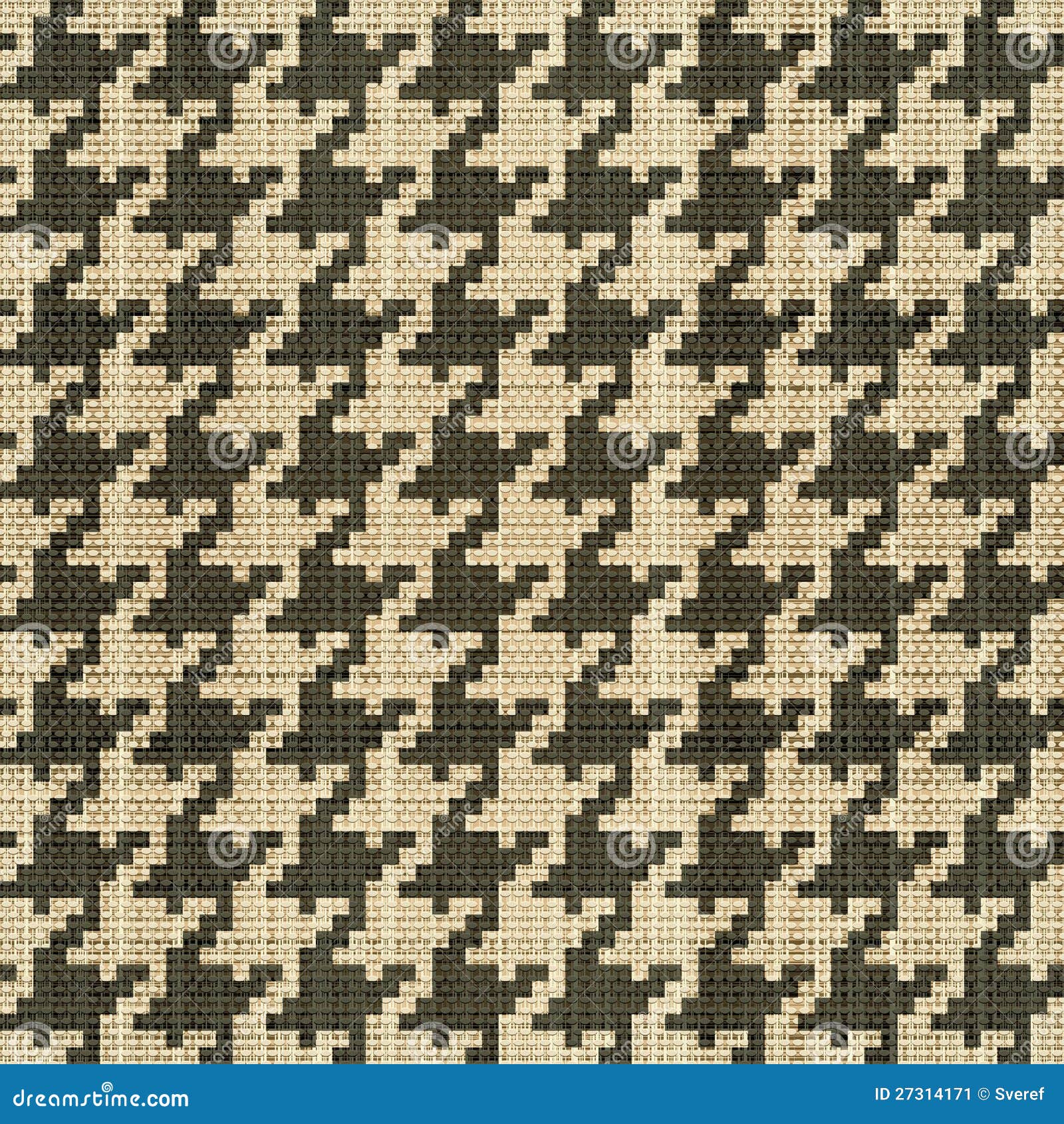 Hounds tooth stock vector. Illustration of pattern, linen - 27314171