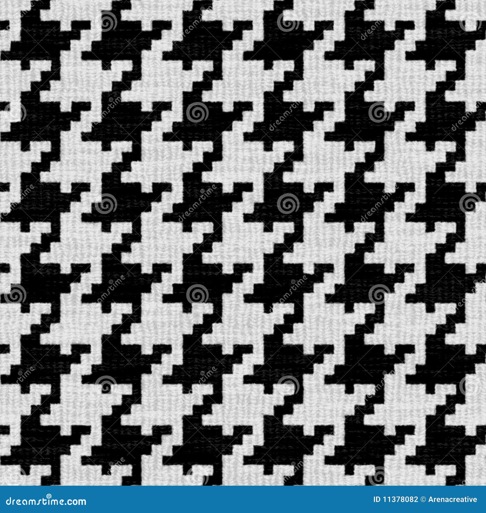 Houndstooth Pattern stock illustration. Illustration of checkered ...