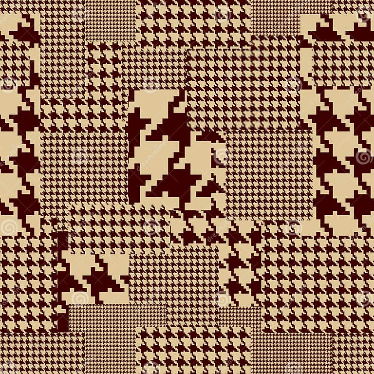 Houndstooth pattern stock vector. Illustration of white - 21753833