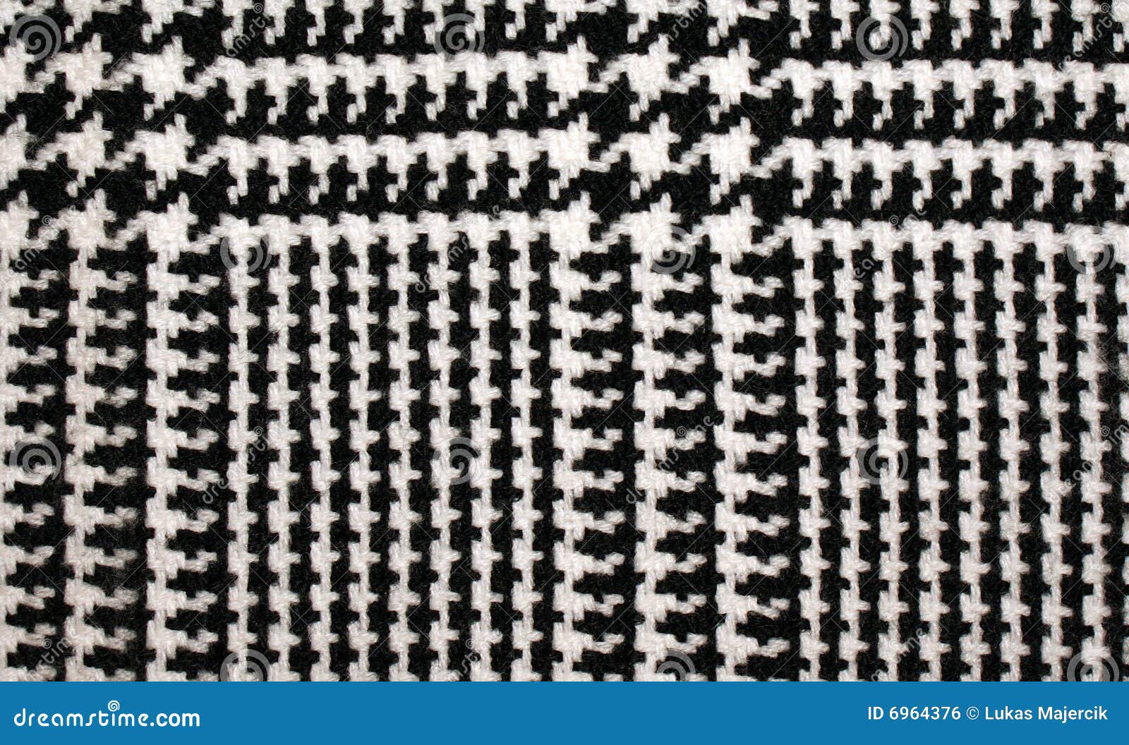 Houndstooth pattern stock photo. Image of black, wool - 6964376