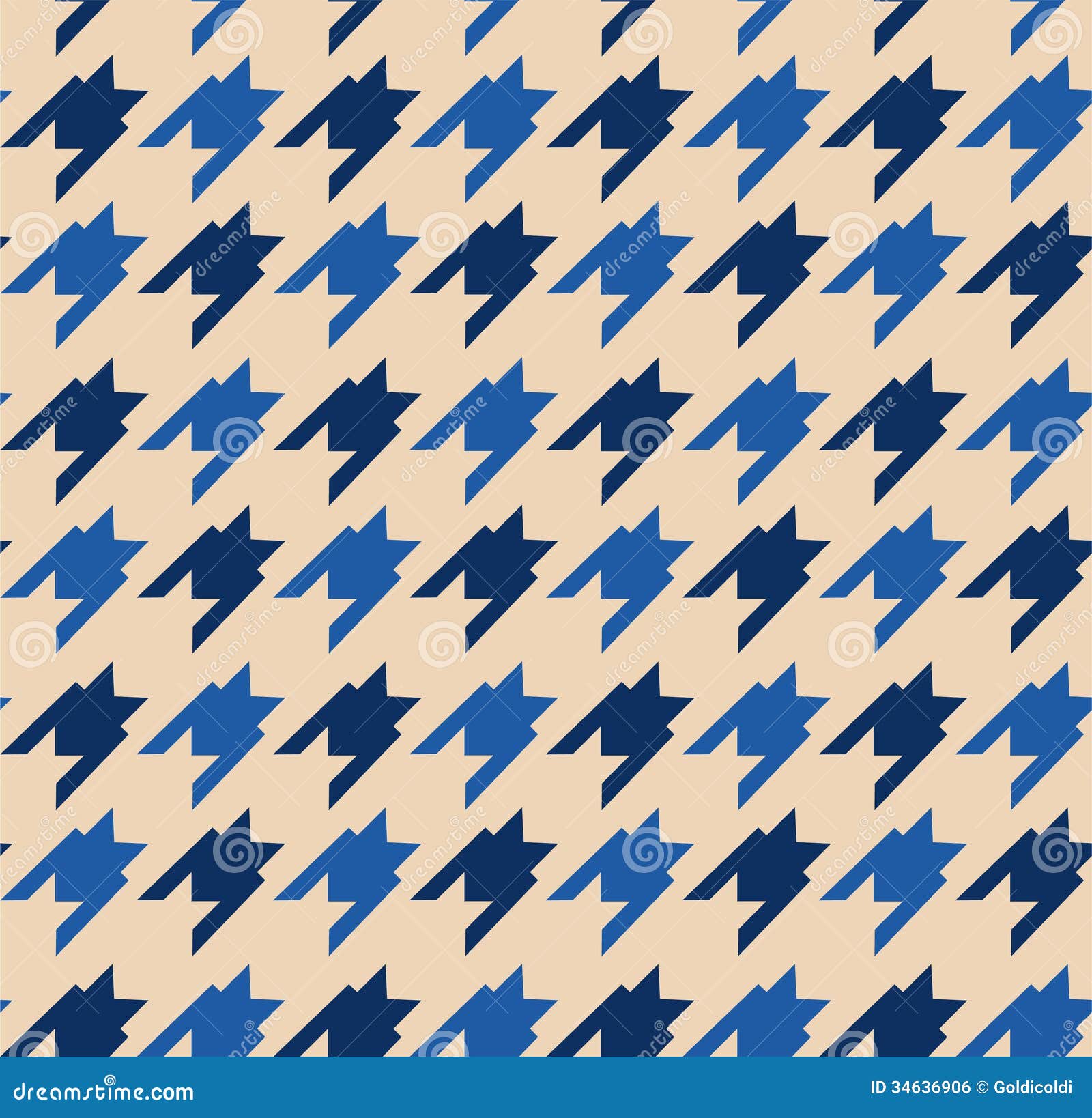 Houndstooth pattern stock vector. Illustration of pattern - 34636906