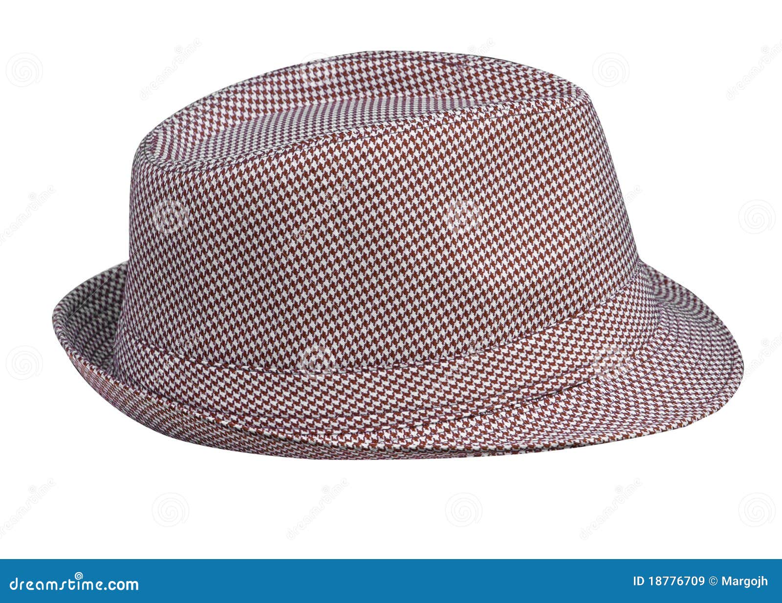 Houndstooth Pattern Mans Hat Stock Image - Image of outfit, suit: 18776709