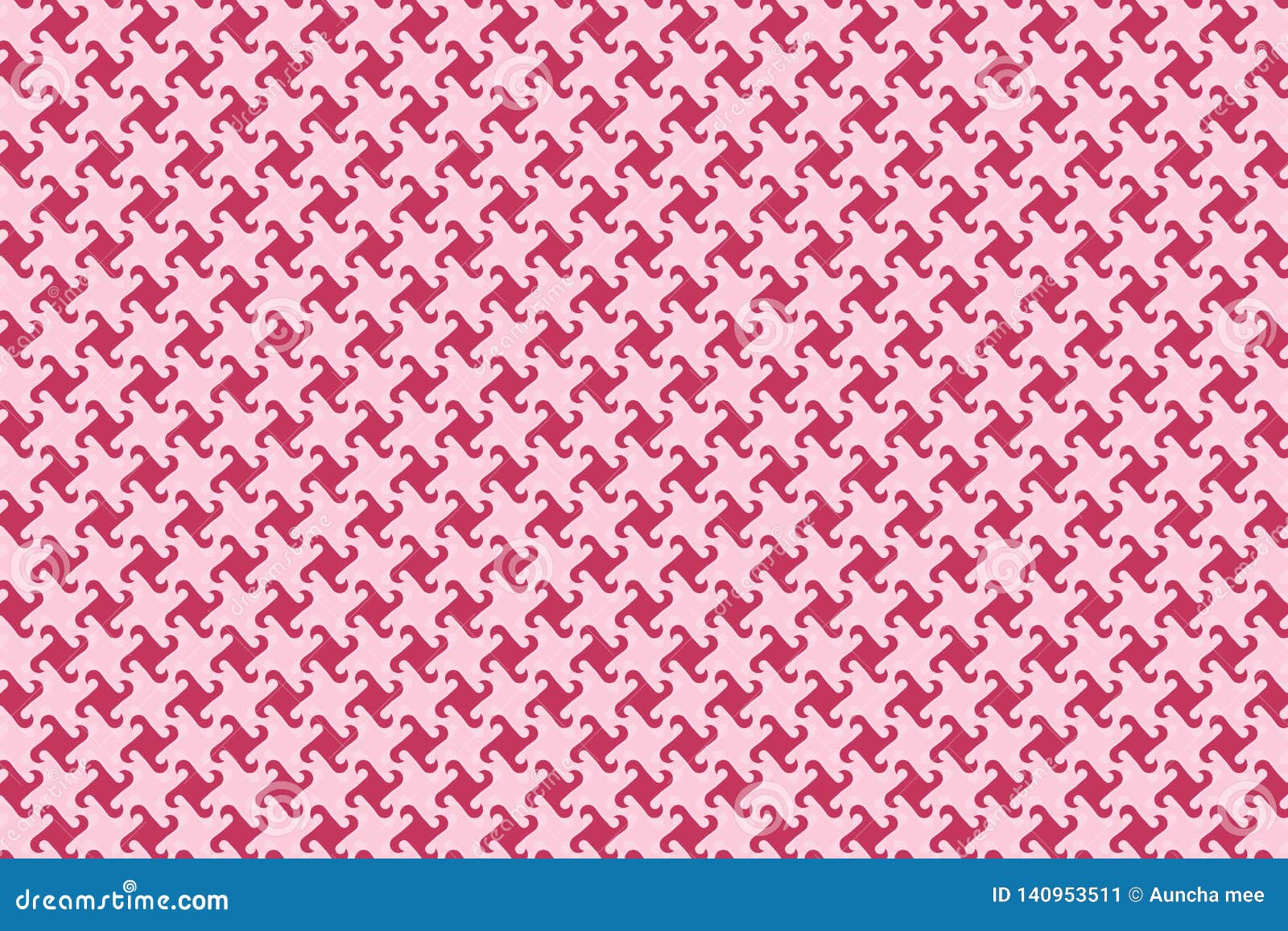 Pink Houndstooth Seamless Pattern Concept Style Stock Illustration ...
