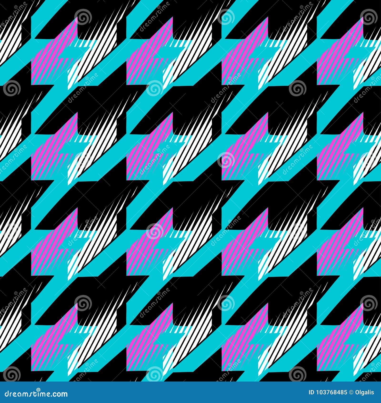 Houndstooth Seamless Pattern for Clothes Design.Trendy Fabric Ab Stock ... Houndstooth Seamless Pattern for Clothes Design.Trendy Fabric Ab Stock ...