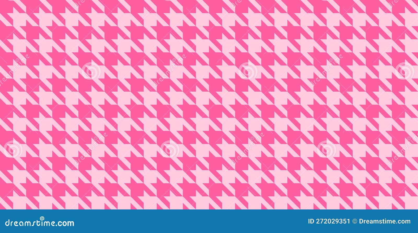 Houndstooth Seamless Pattern. Pink Dogs Tooth Repeating Background ...
