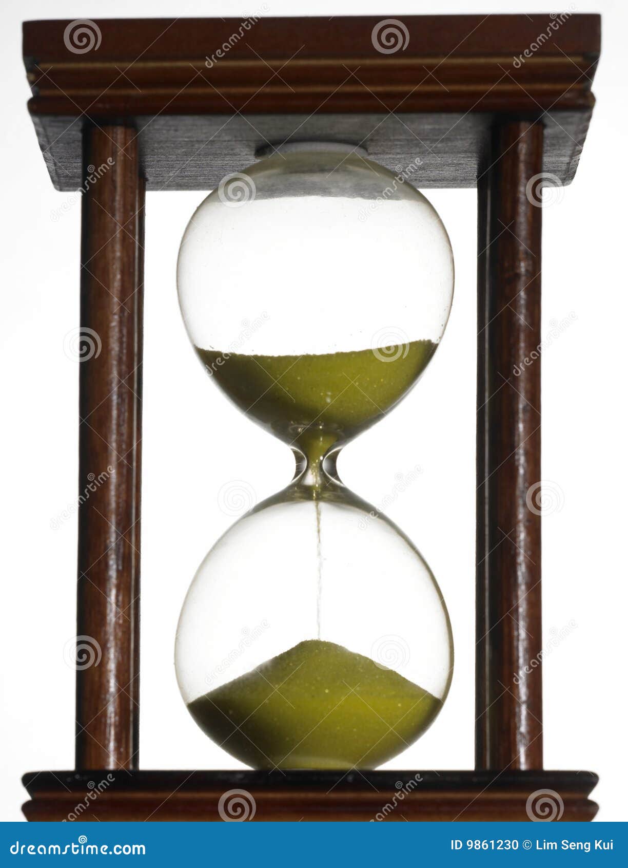 Hour glass stock photo. Image of flowing, white, fashioned - 9861230