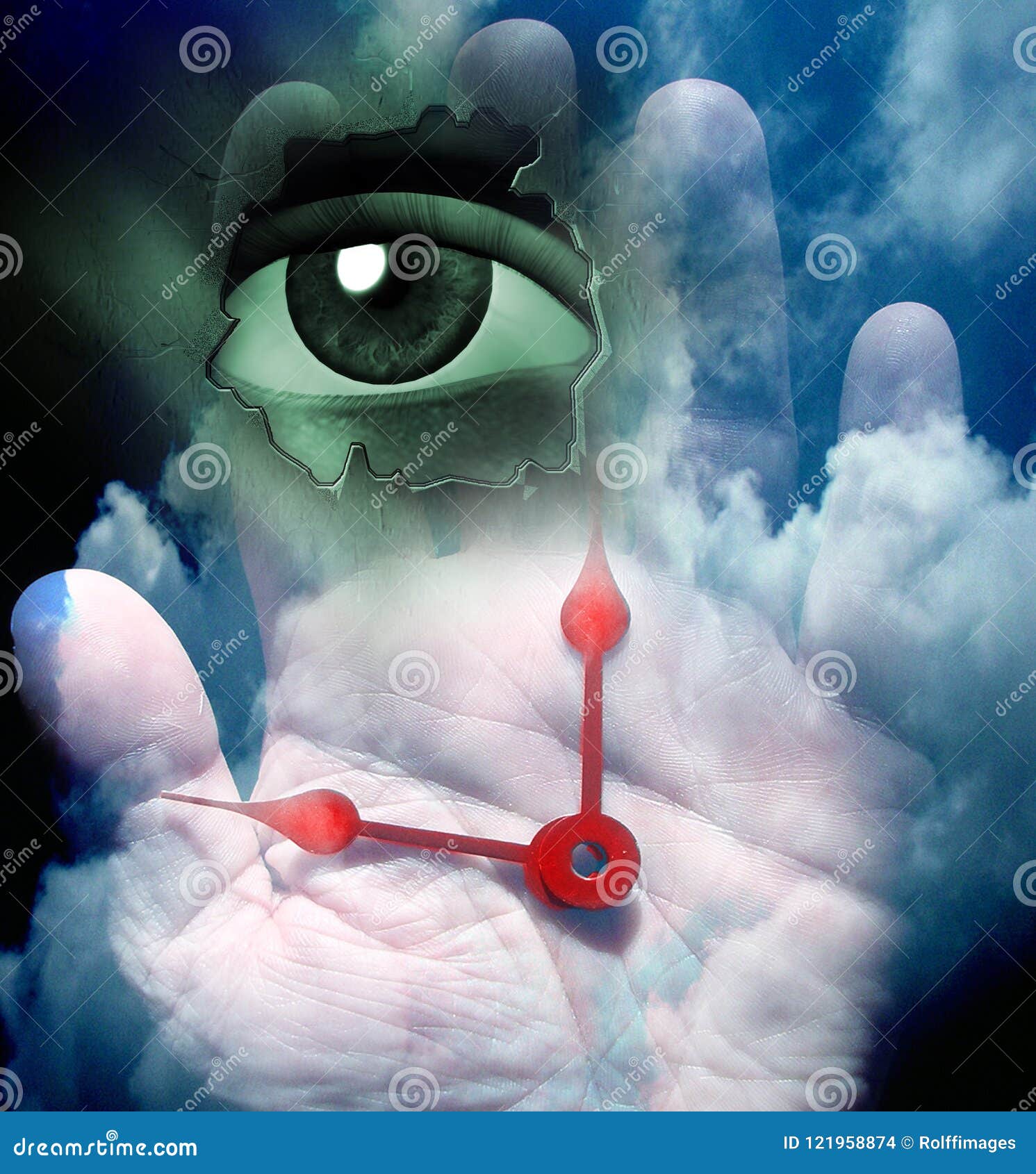 Time keeper stock illustration. Illustration of enchantment - 121958874