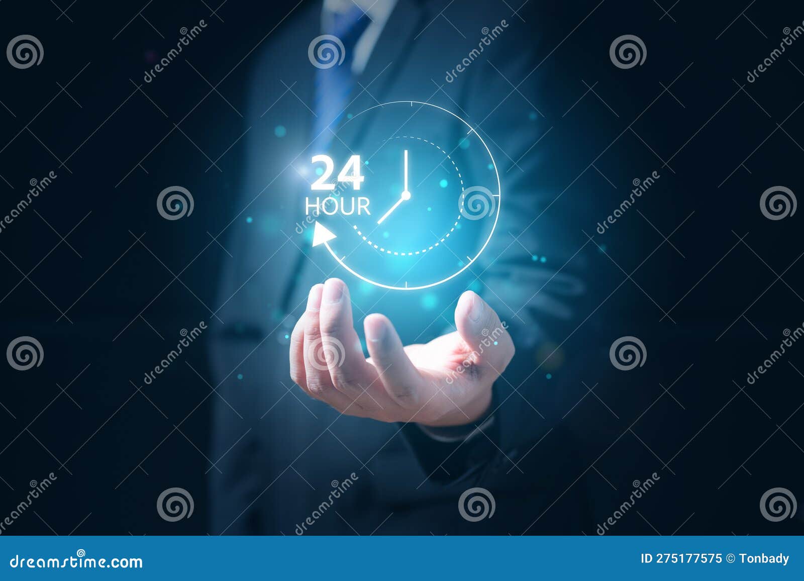 24hour Open, Service 24 Hour, Working 24 Hour 7 Days Stock Image ...