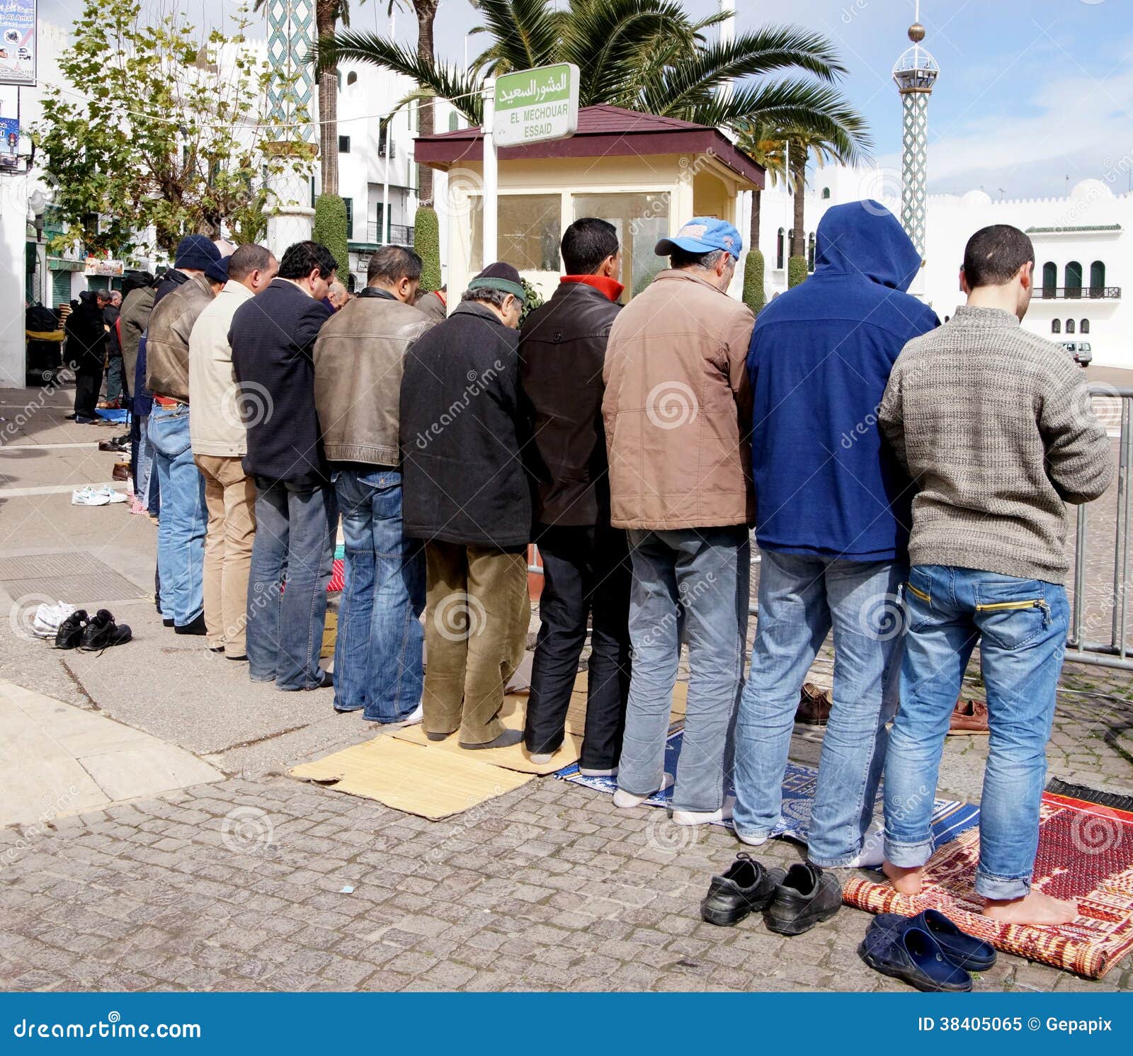 Hour of Prayer editorial image. Image of moroccan, prayer - 38405065