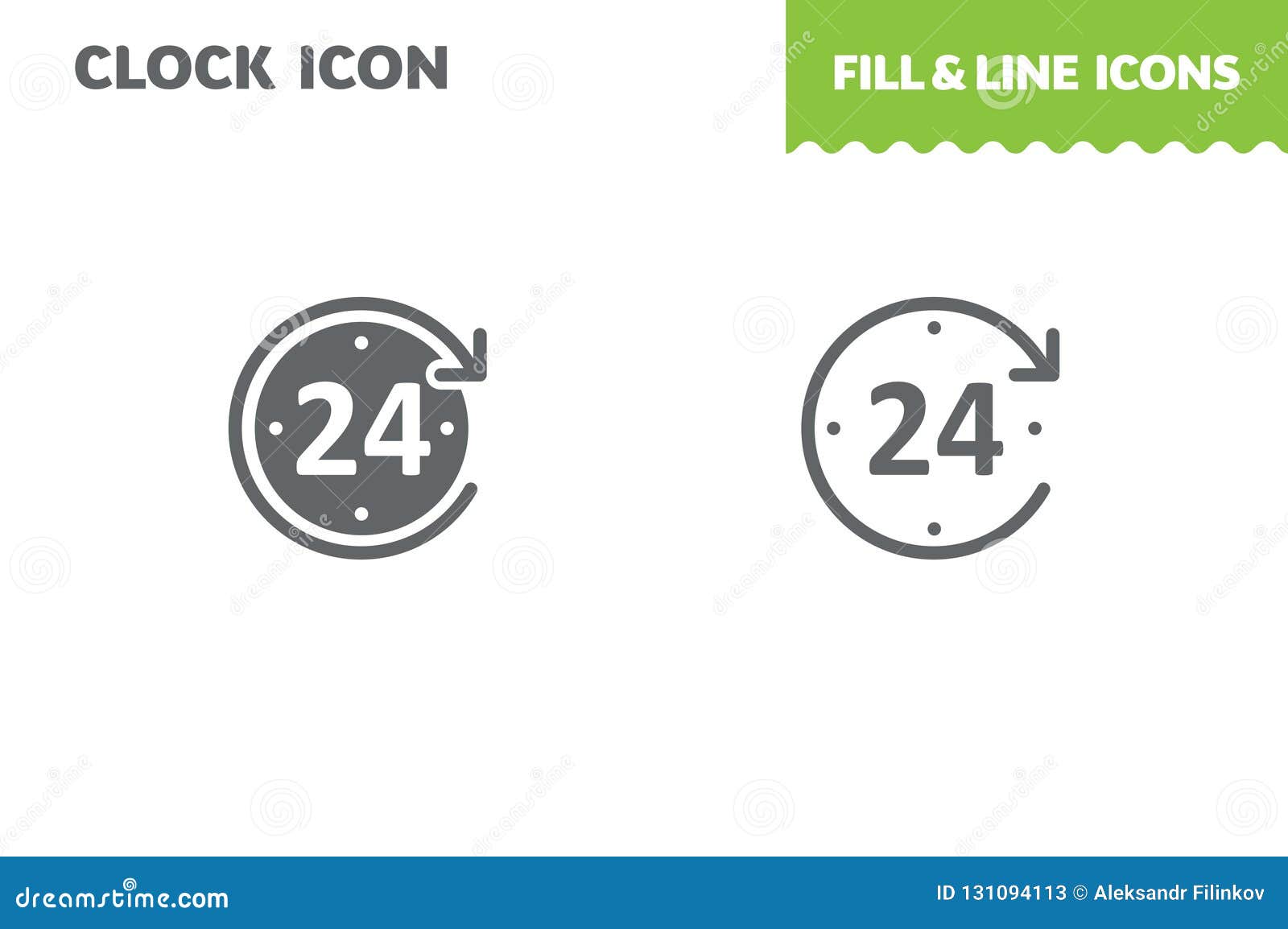 24 Hour Service Logo Vector Icon. Standby 24/7 Sign Day/night Services ...