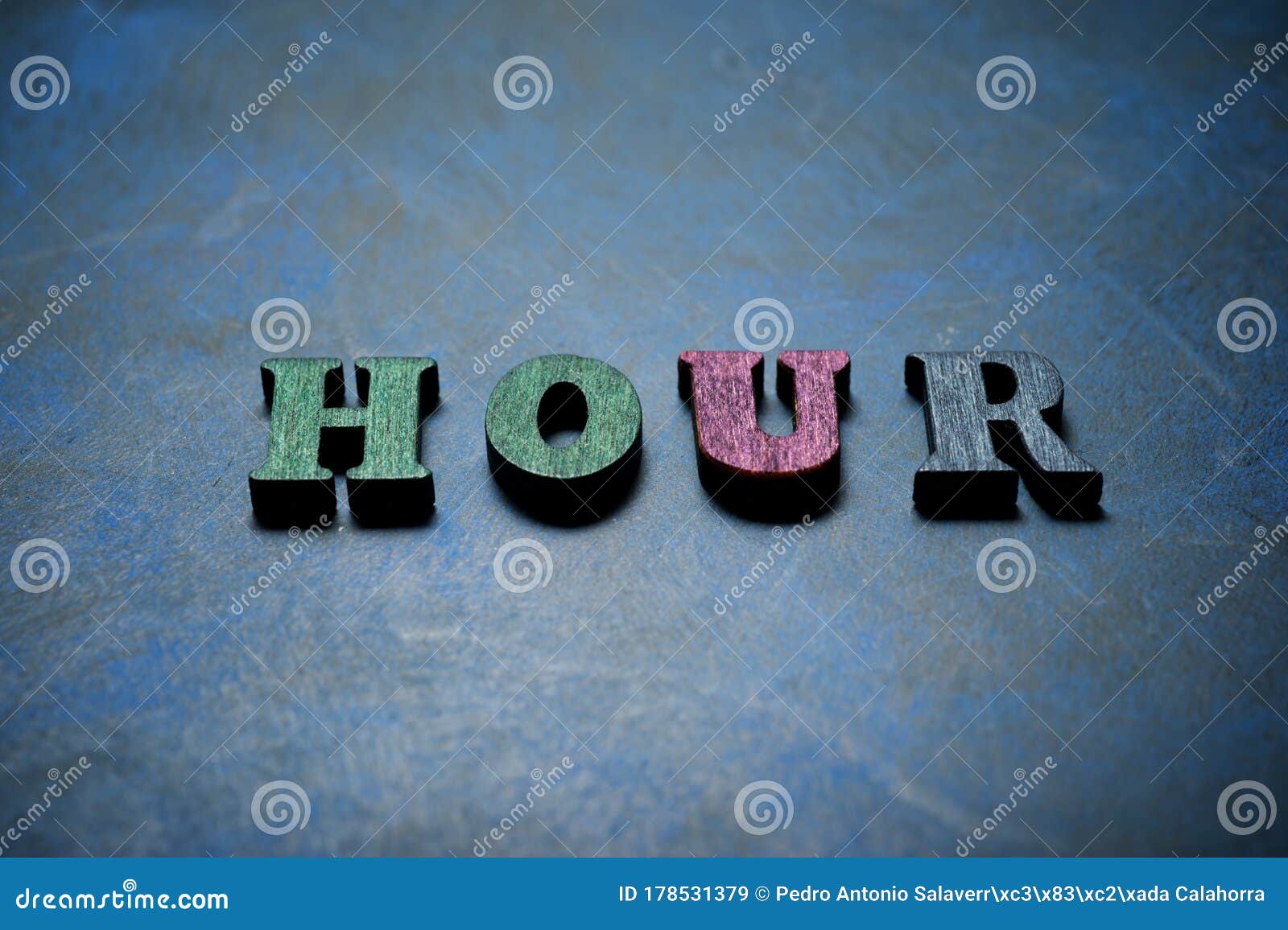 Hour word view stock image. Image of retro, decor, frame - 178531379