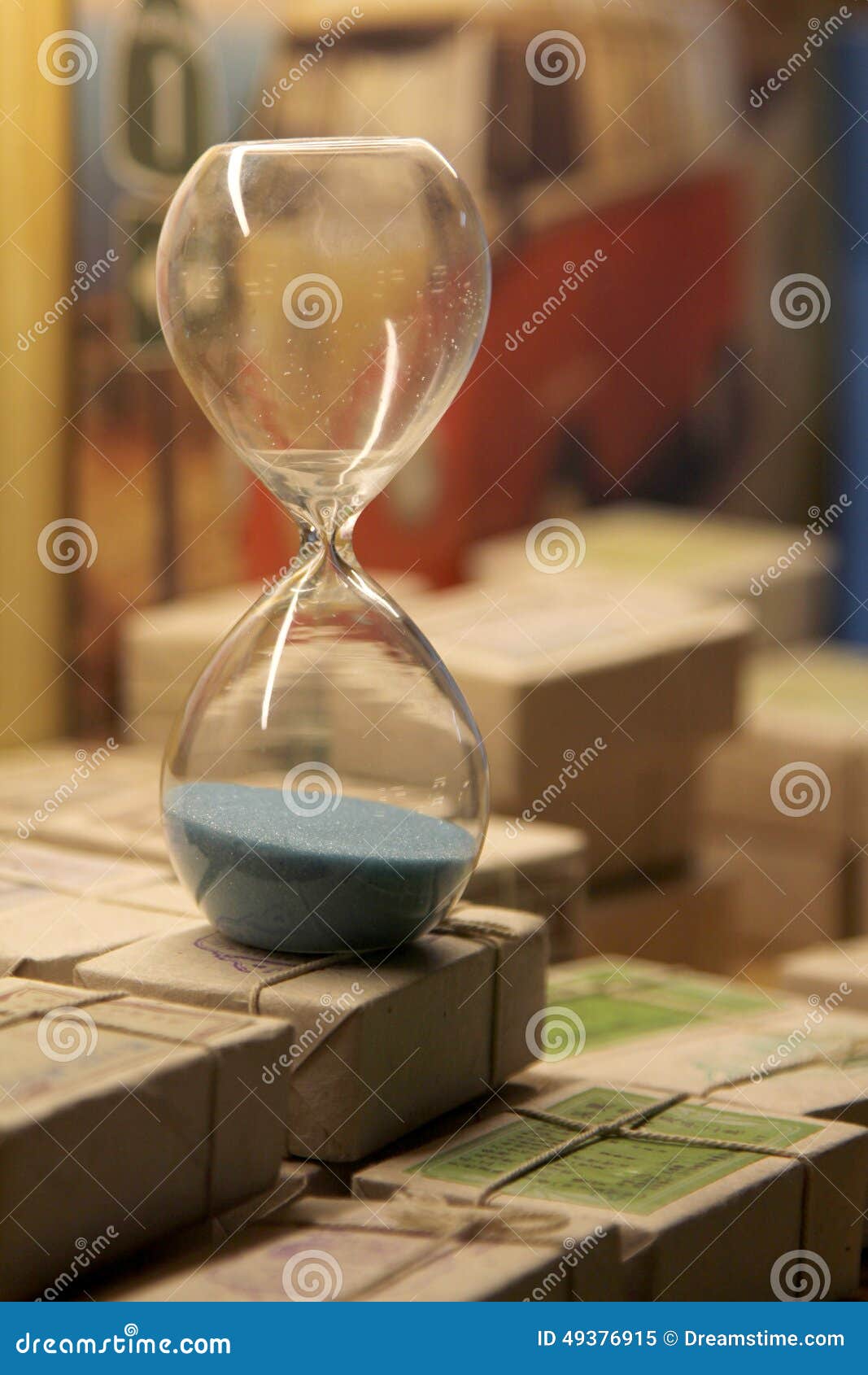 Hourglass stock image. Image of hourglass, deliver, glass - 49376915