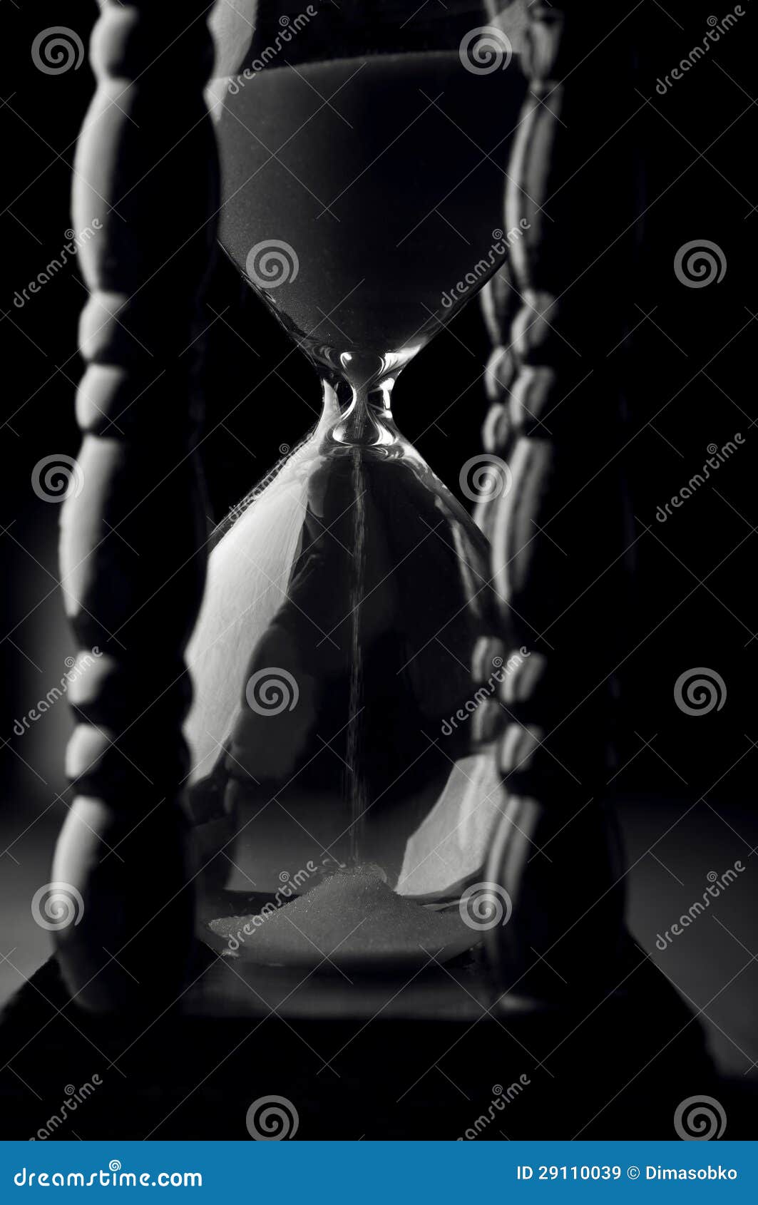 Hourglass clock stock image. Image of hourglass, close - 29110039