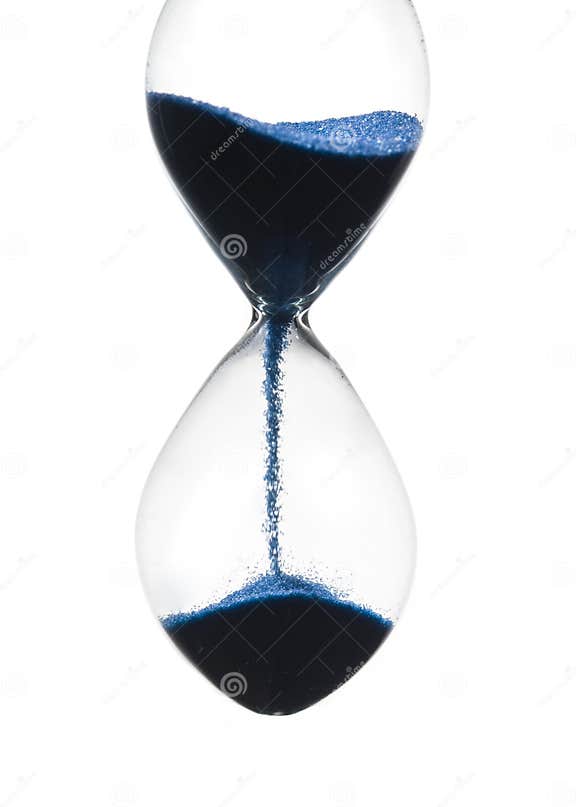 Hourglass closeup shot stock image. Image of business - 6416845