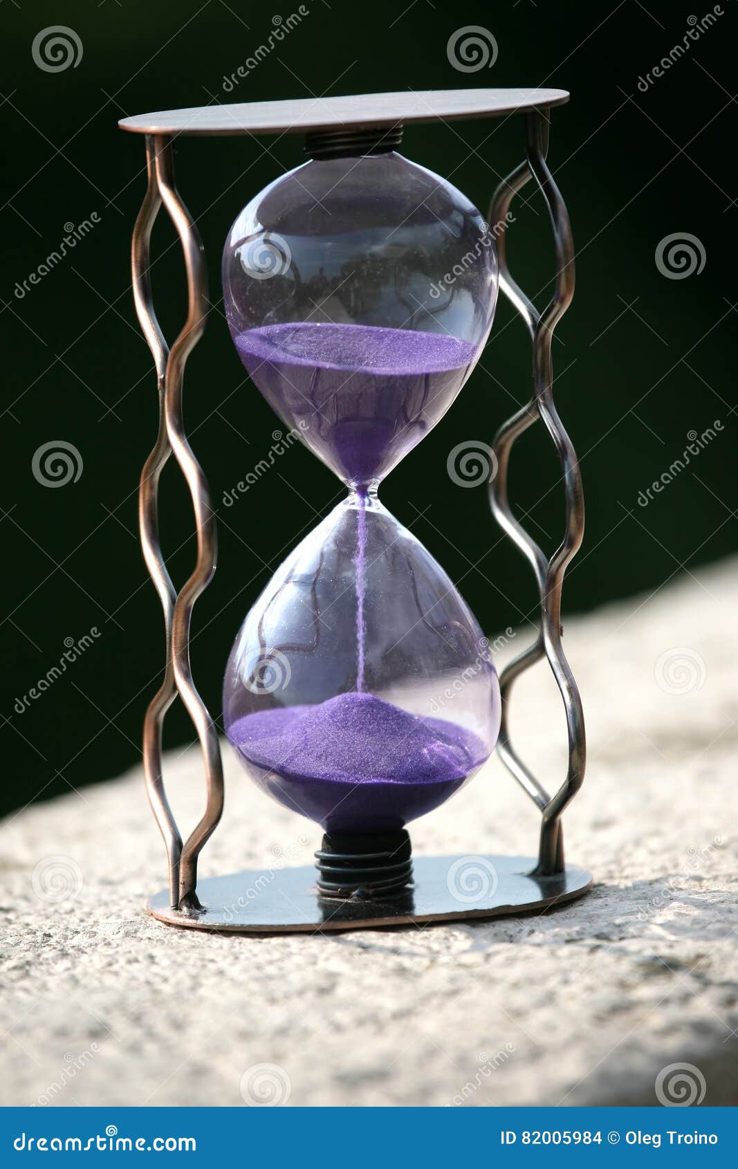 Hourglass Counting Down the Time Remaining Stock Photo - Image of timer ...