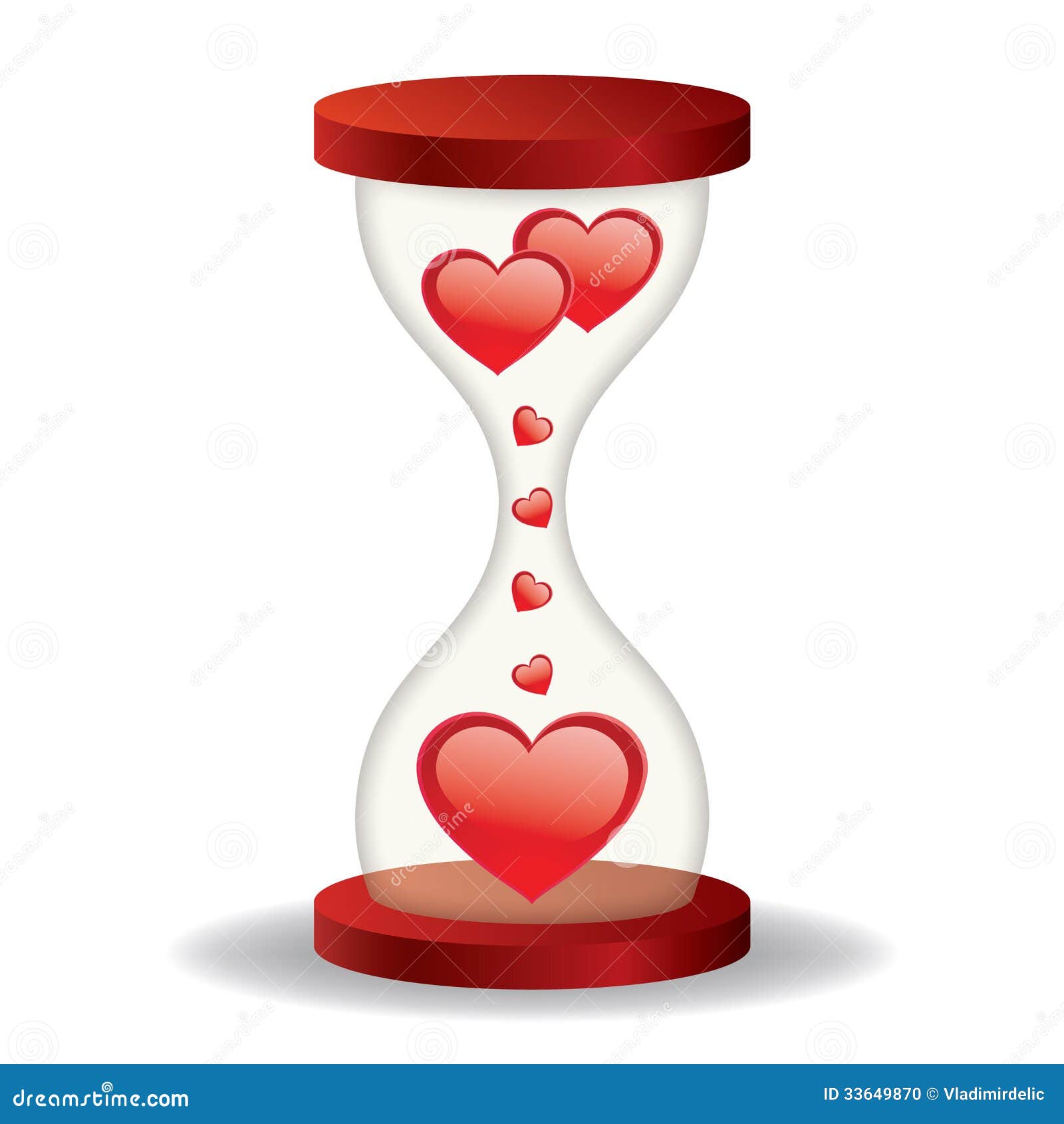 Hourglass Hearts Stock Illustrations – 158 Hourglass Hearts Stock ...
