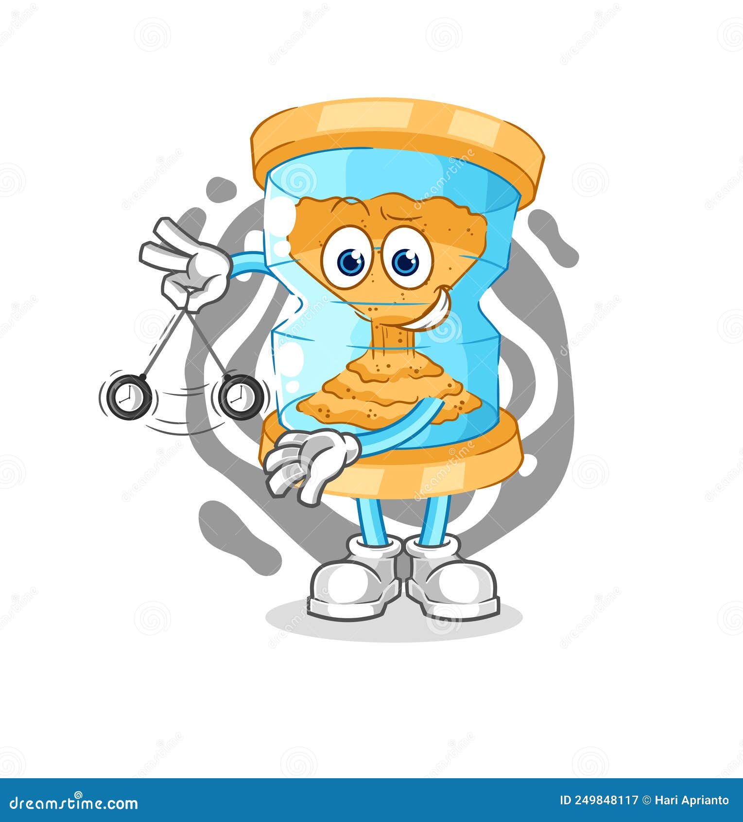 Emoticon Hypnotizing Cartoon. Cartoon Mascot Vector | CartoonDealer.com ...