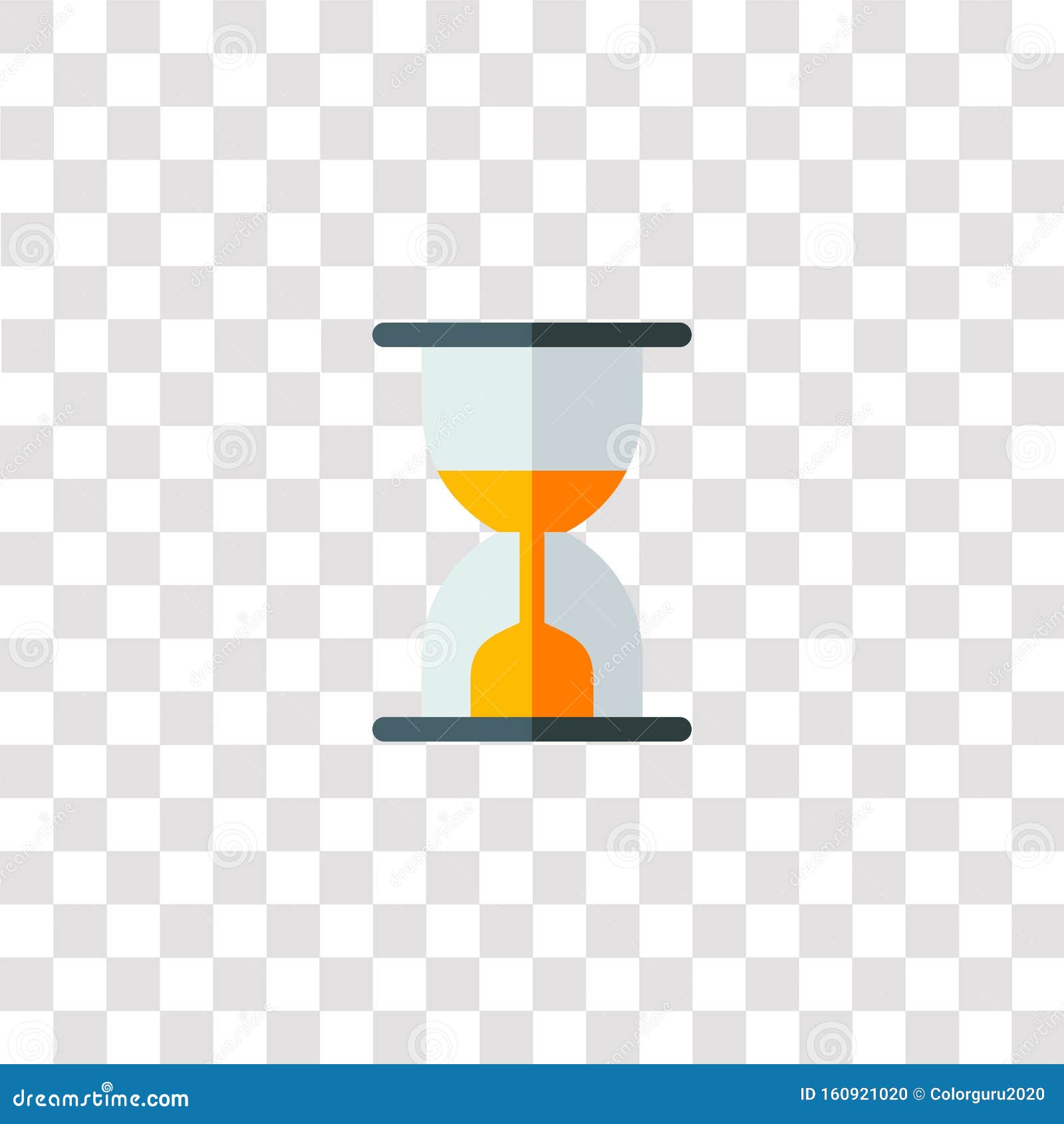 Hourglass Icon Sign And Symbol Hourglass Color Icon For Website Design And Mobile App