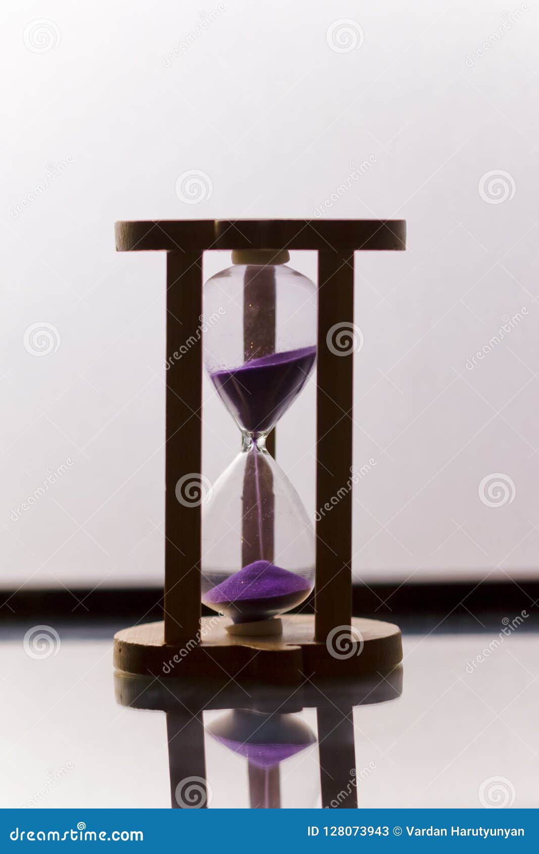 Hourglass indoor vertical stock image. Image of decorative - 128073943