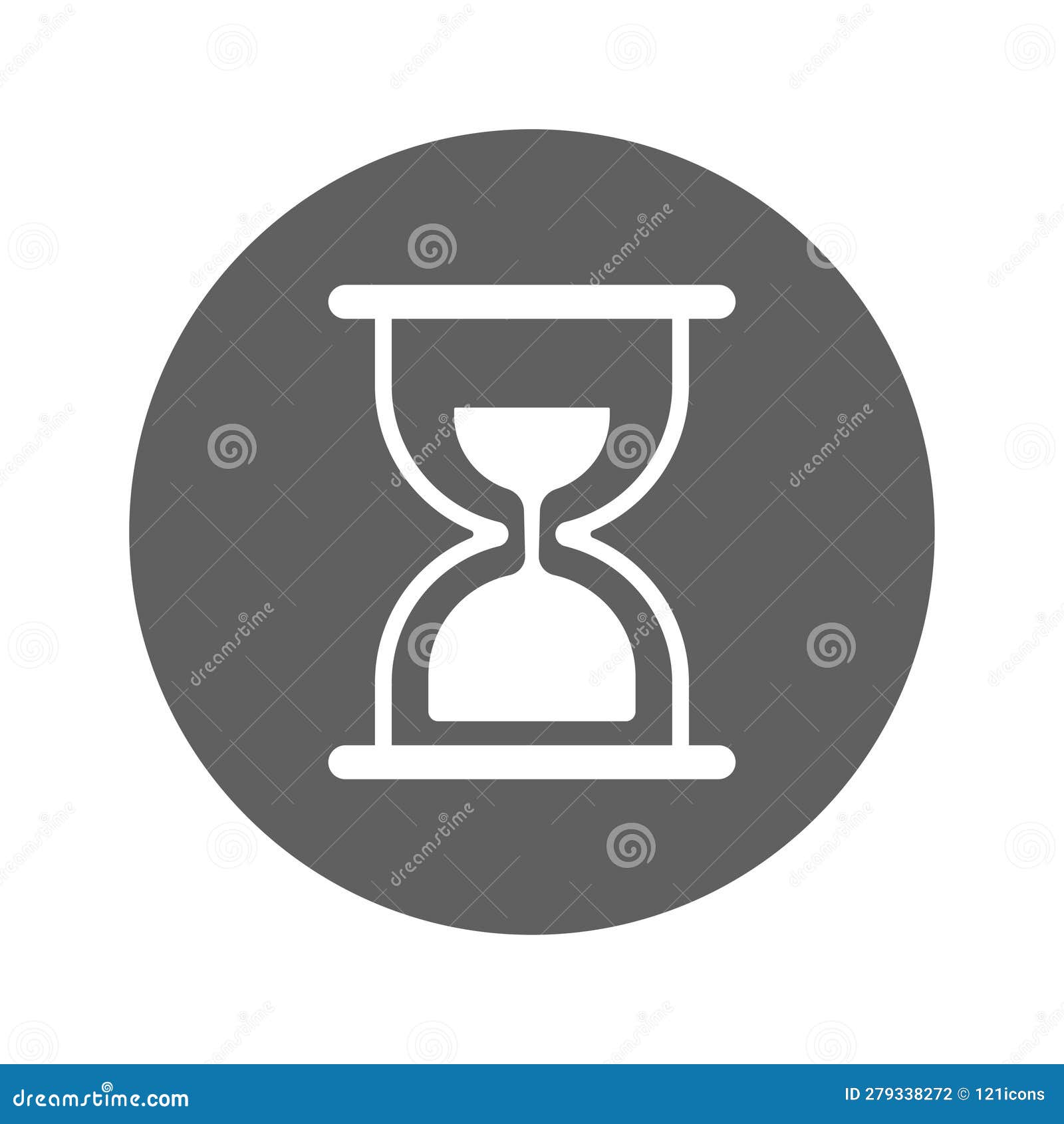 Hourglass, Loading, Waiting Icon Stock Illustration - Illustration of ...