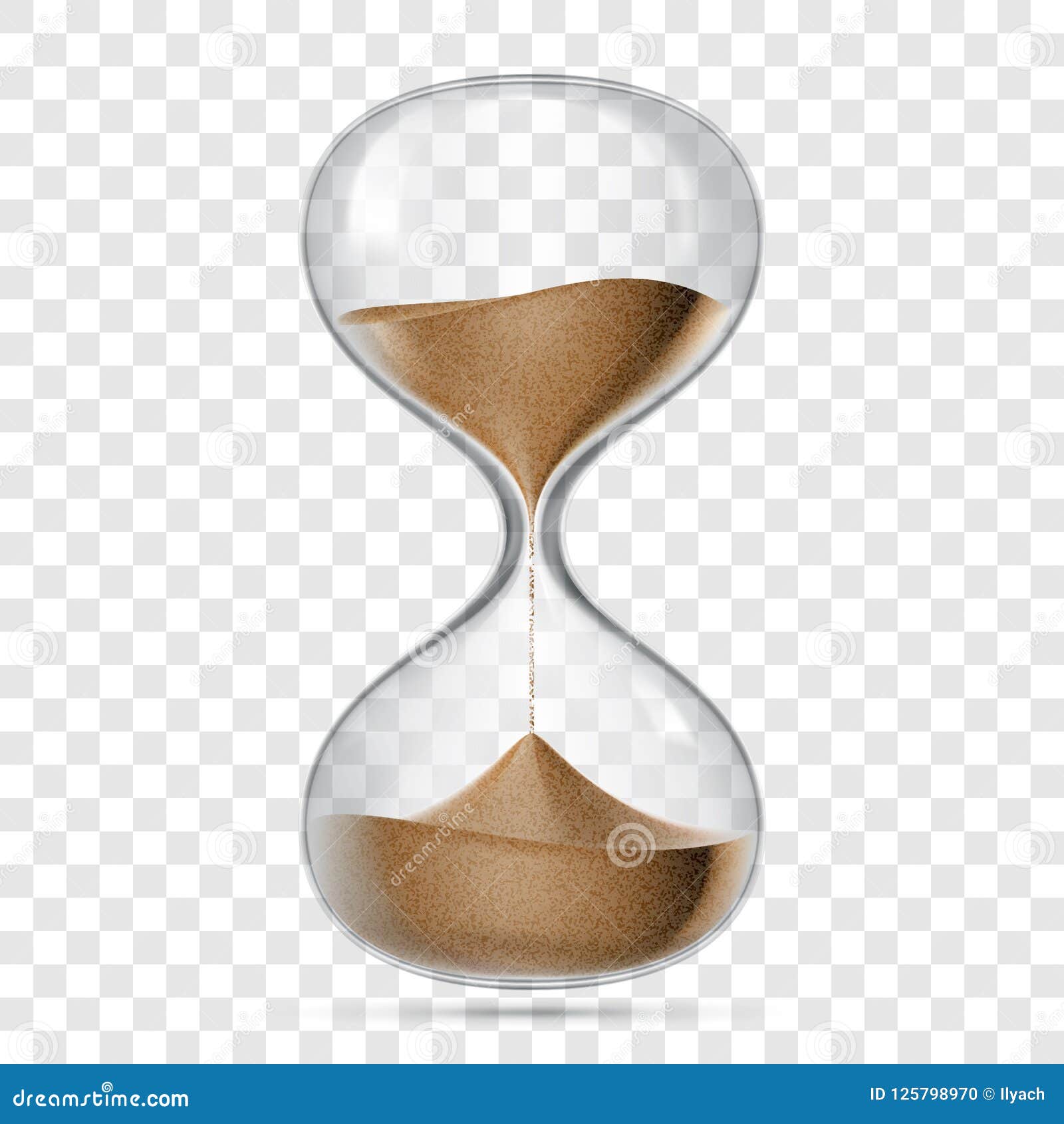Hourglass Sandglass Vector Realistic Isolated 3D Stock Vector ... Hourglass Sandglass Vector Realistic Isolated 3D Stock Vector ...