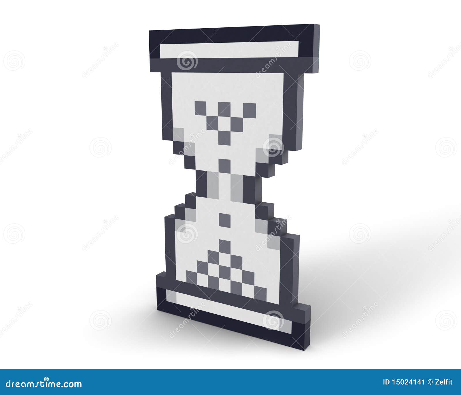 Pixelated Hourglass Stock Illustrations – 203 Pixelated Hourglass Stock ...