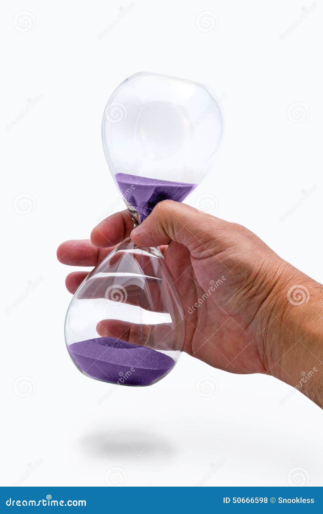 Hourglass Stealing Time stock photo. Image of youth, trickle - 50666598