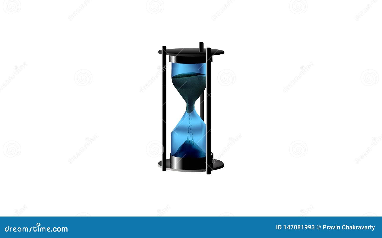 Hourglass Time Hour Isolated with White Background. Stock Vector ... Hourglass Time Hour Isolated with White Background. Stock Vector ...