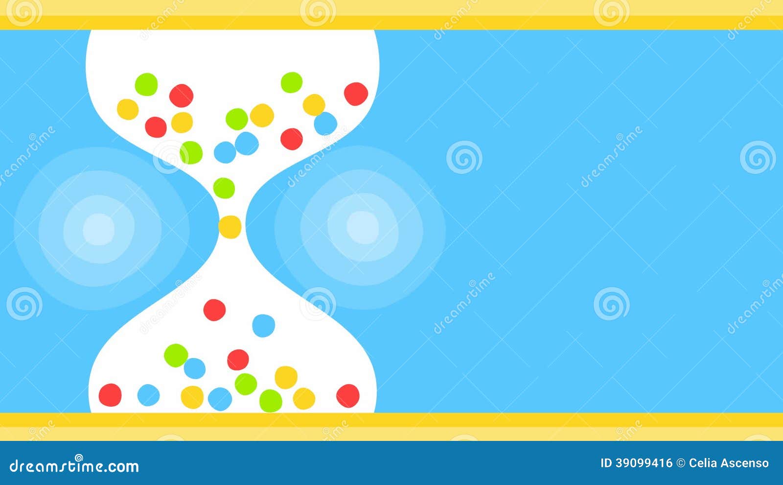 Hourglass Time Passing Animation Stock Footage - Video of glass ...