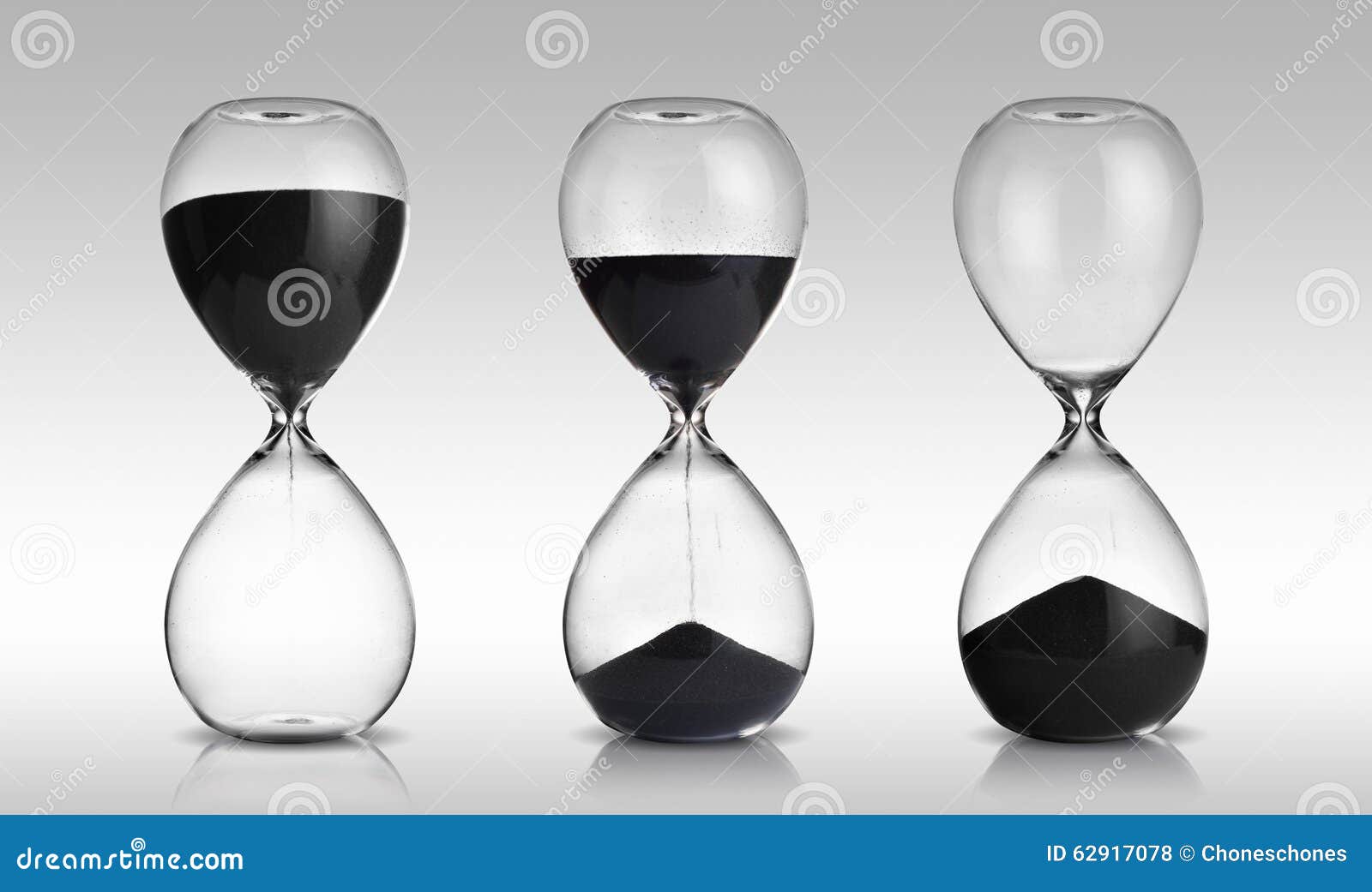 Hourglasses stock photo. Image of timer, flowing, measure - 62917078