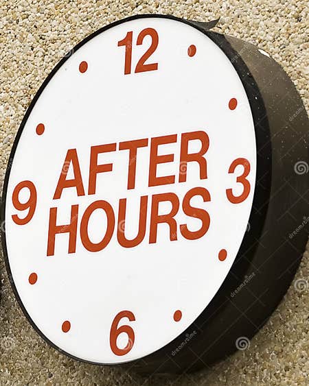 After Hours stock image. Image of circular, face, circle - 7697869