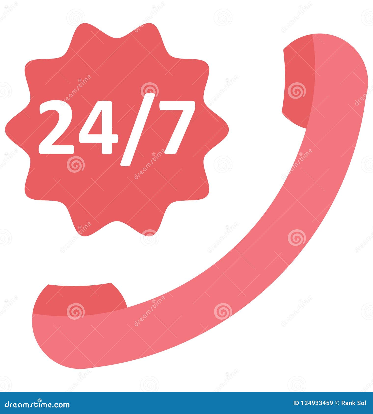 24 Hours Color Isolated Vector Icon Editable Stock Vector ...