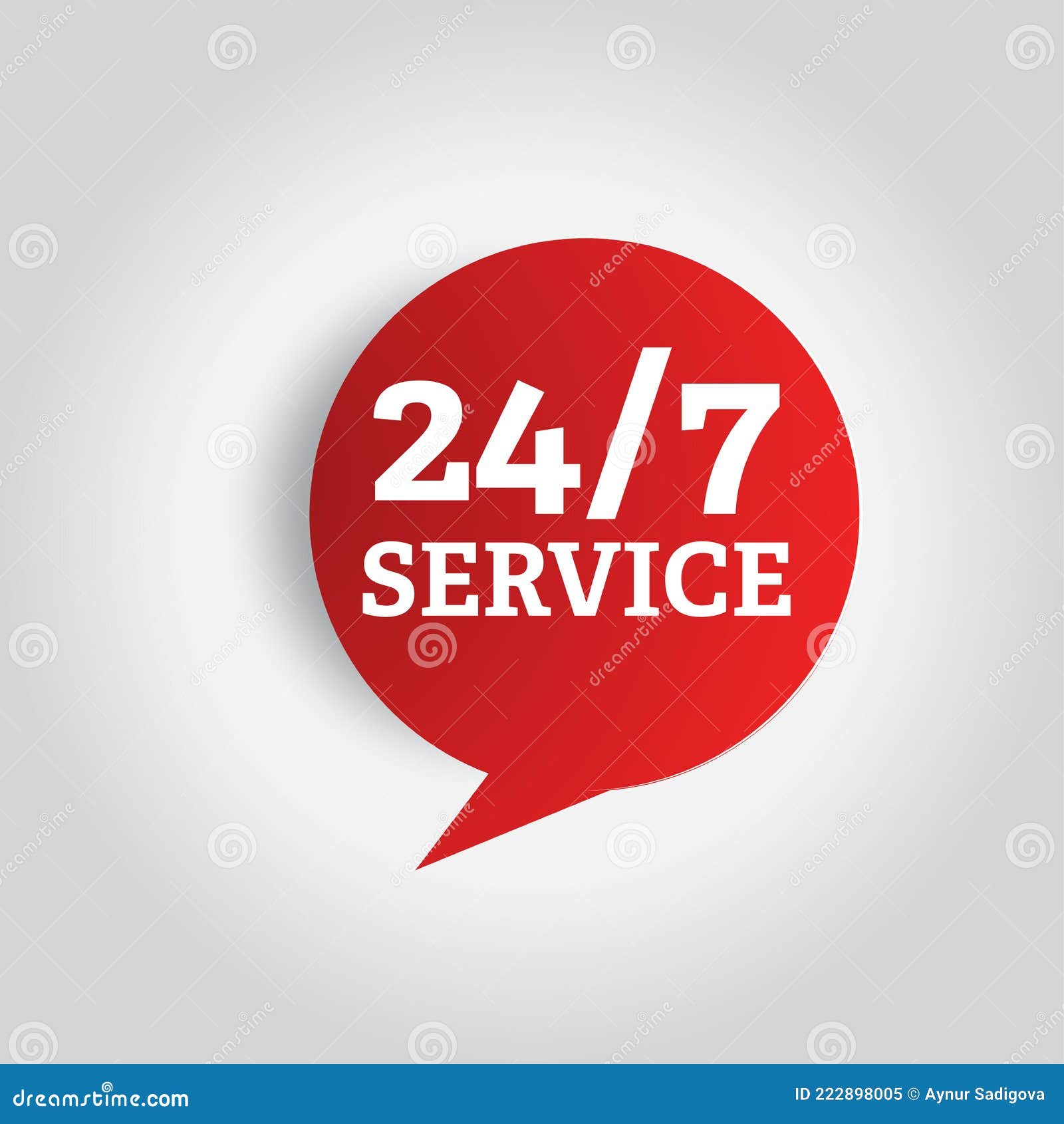 24 Hours a Day Service Icon Symbol Vector Eps 10 Stock Vector ...