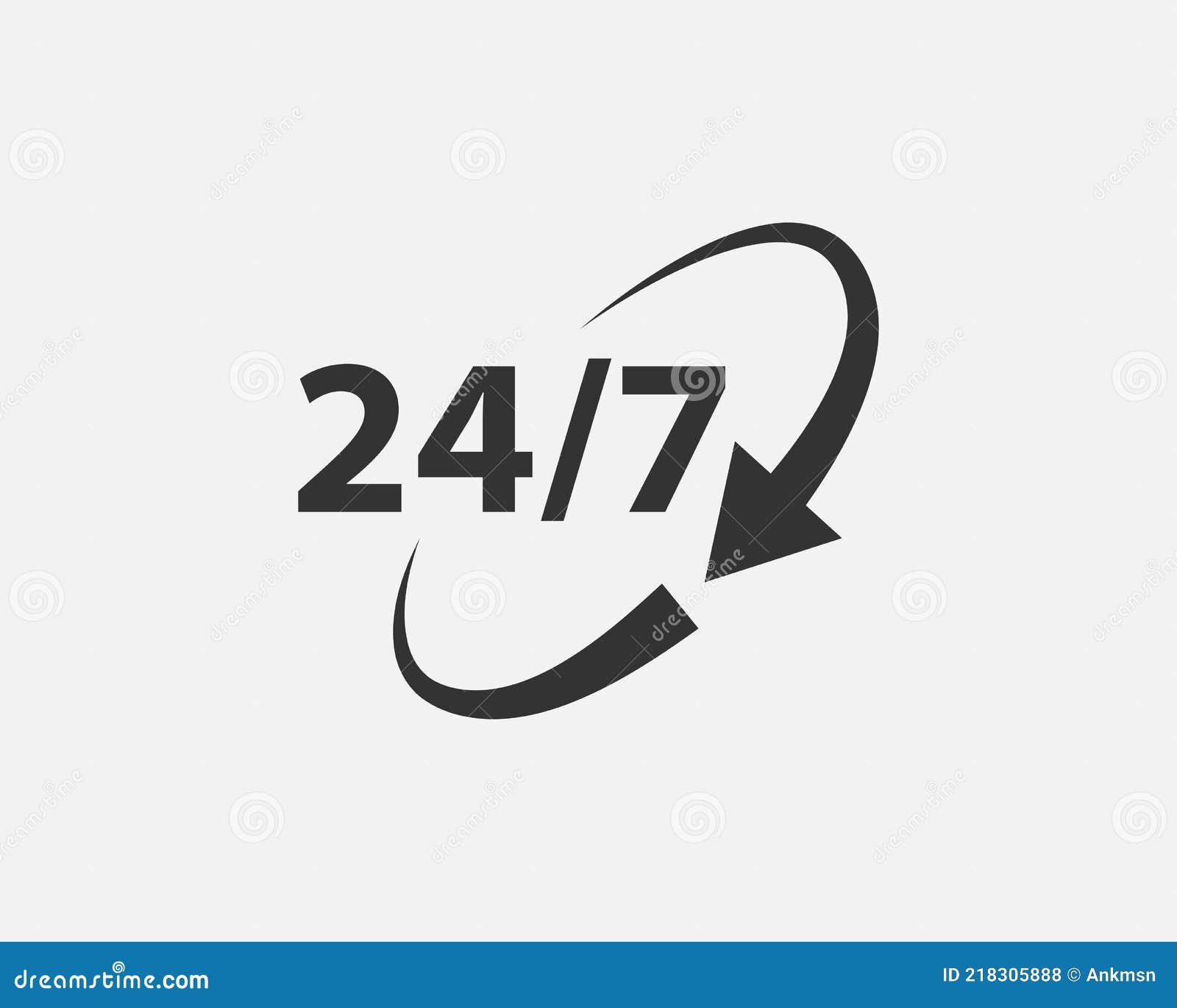 24 Hours a Day Service Icon Symbol Vector Stock Vector - Illustration ...